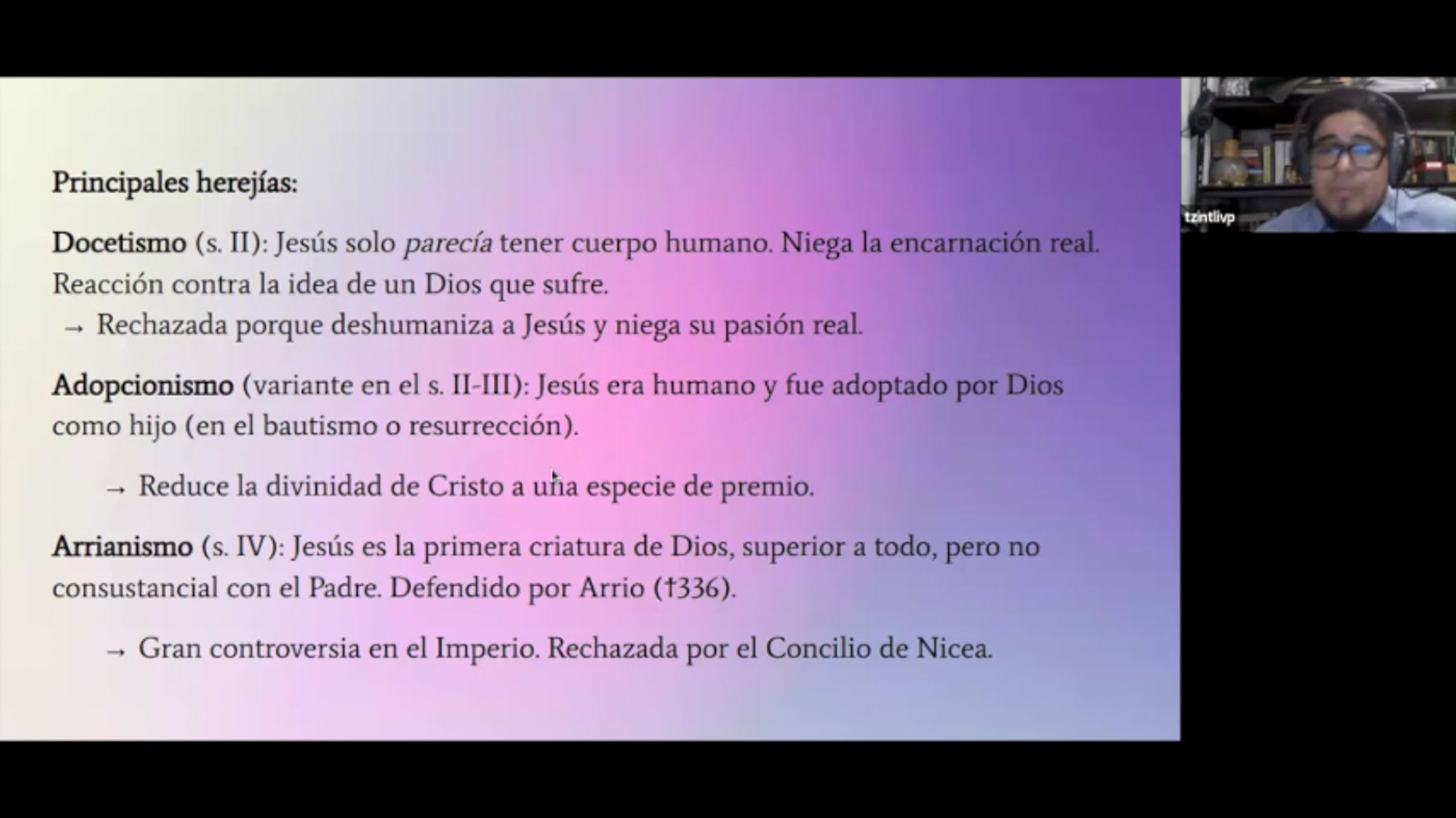 LA PERSONA DE JESUS - CLASE VIII