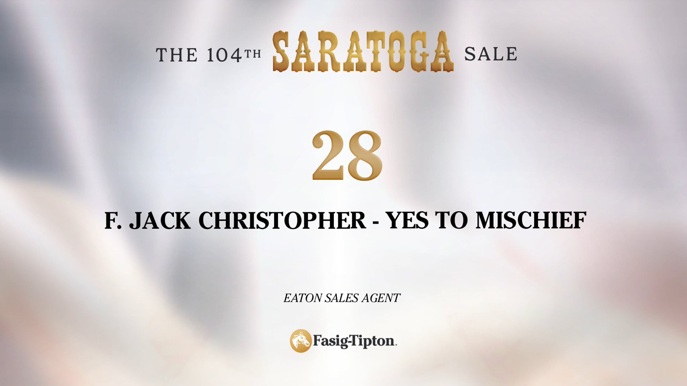 FTSAUG25, Hip 28, f. JACK CHRISTOPHER - YES TO MISCHIEF 24