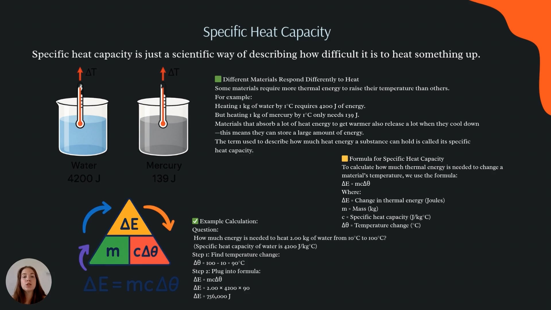 Specific Heat Capacity and Practical Investigations