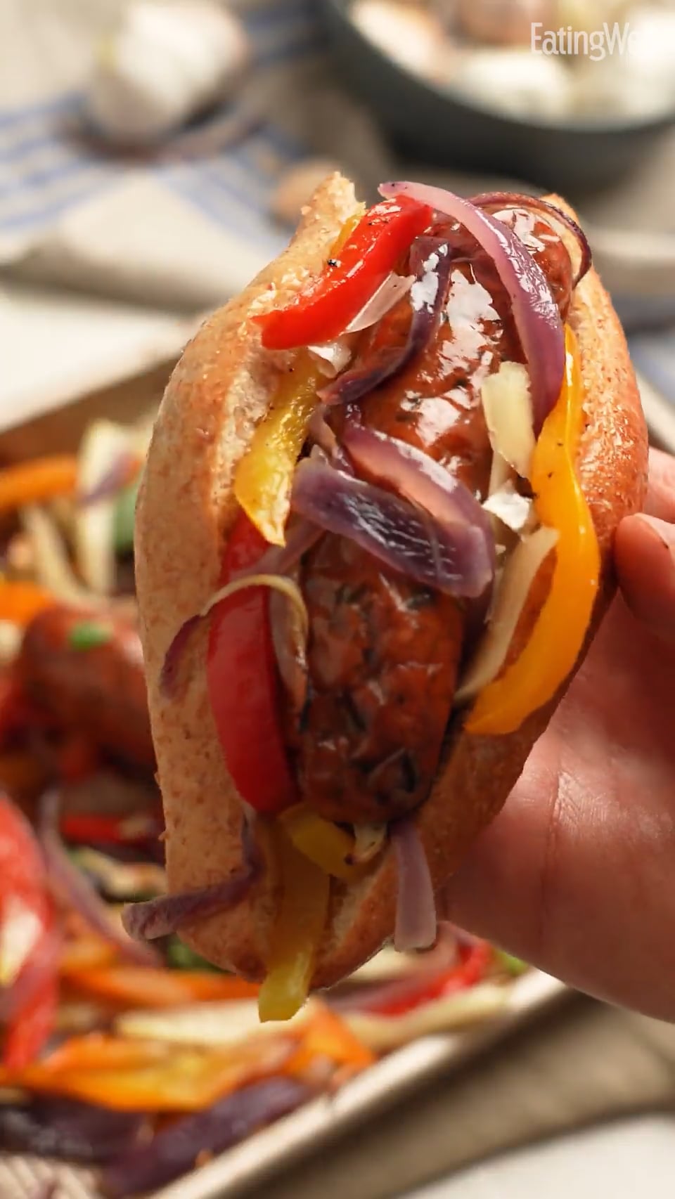 Kaneka Videos - How to Make Sheet-Pan Sausage & Peppers on Vimeo