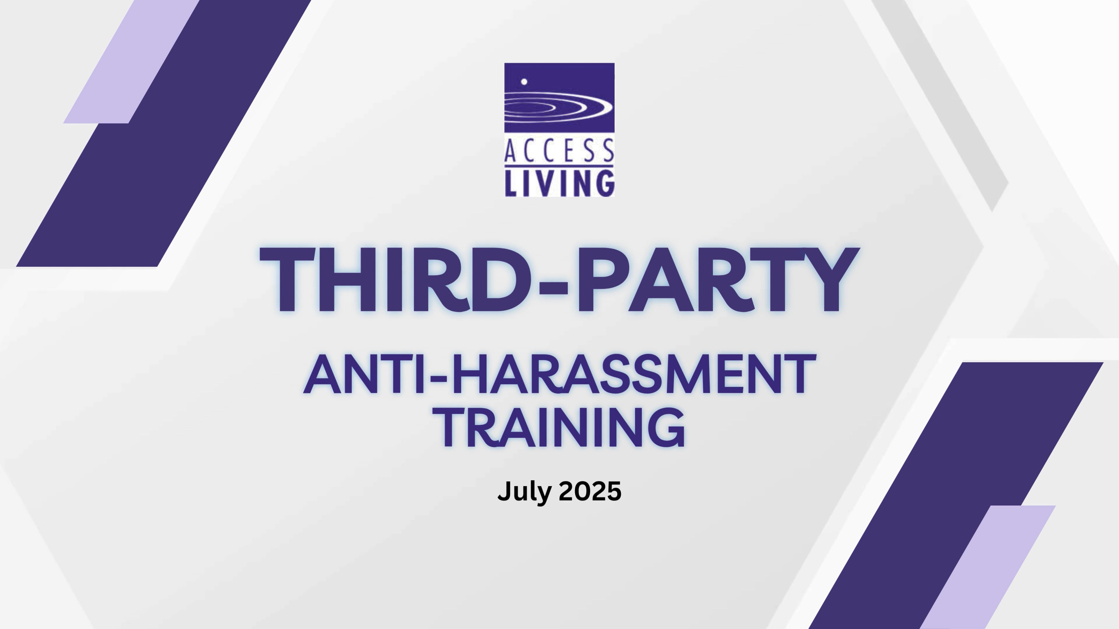Third-Party Anti-Harassment Training