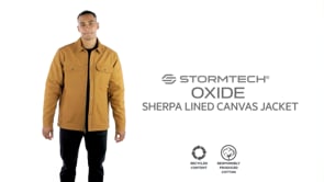 Men’s Oxide Sherpa Lined Canvas Jacket