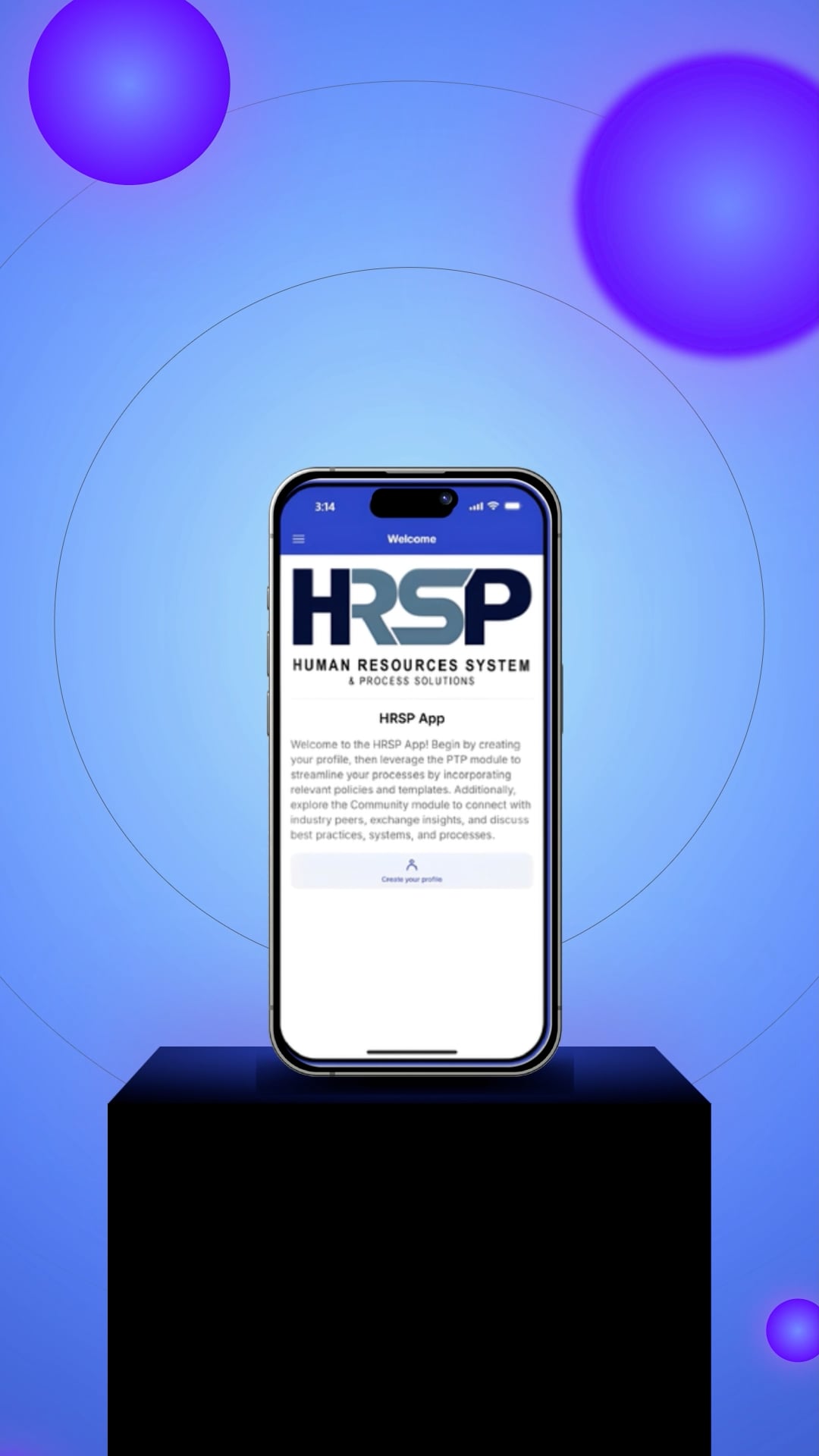 HRSP App Overview