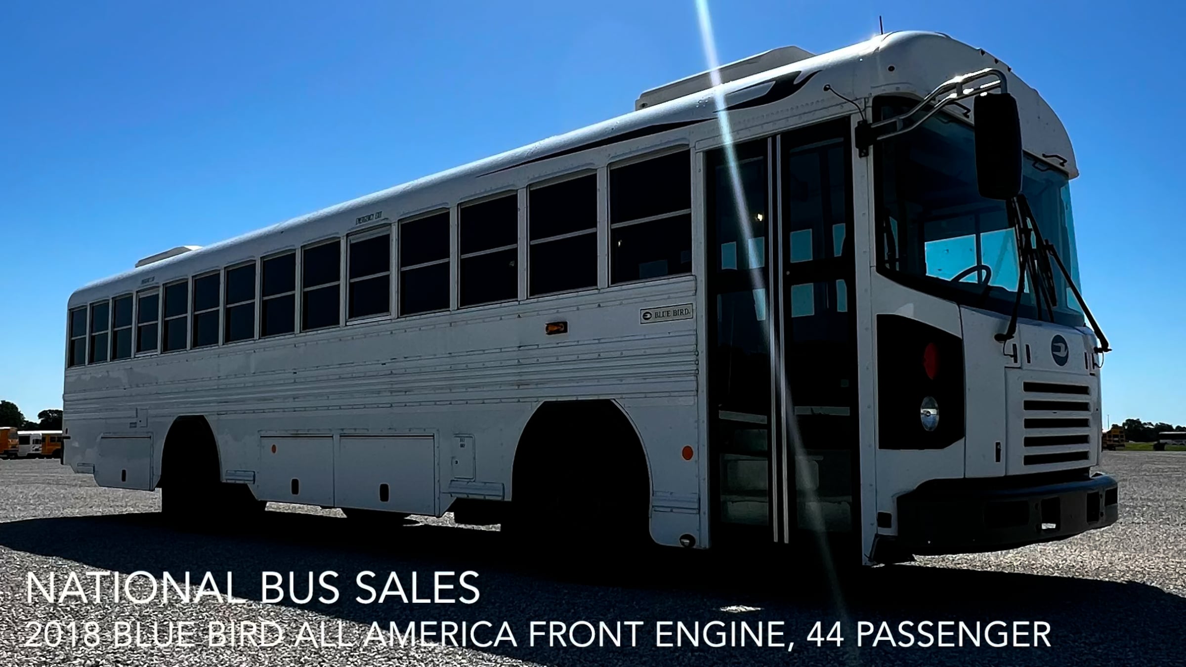2018 Blue Bird All American Front Engine, 44 Passenger - National Bus Sales