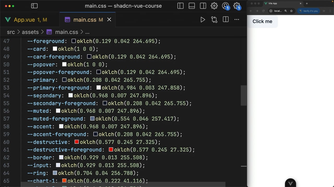 Buttons, Variants, and the as-child Prop with ShadCN Vue