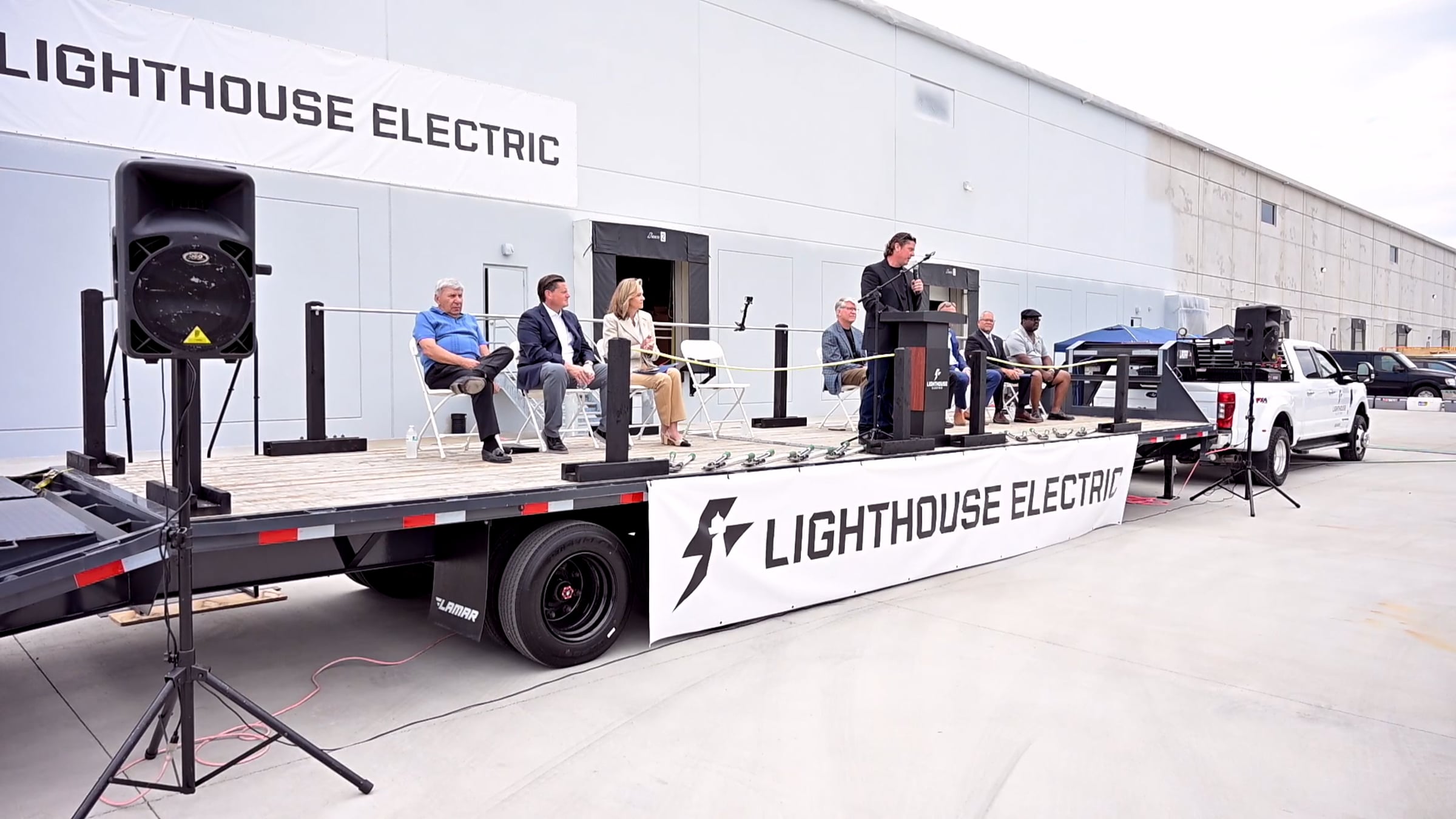 Lighthouse Electric Brockway Wire Cutting & Grand Opening Event