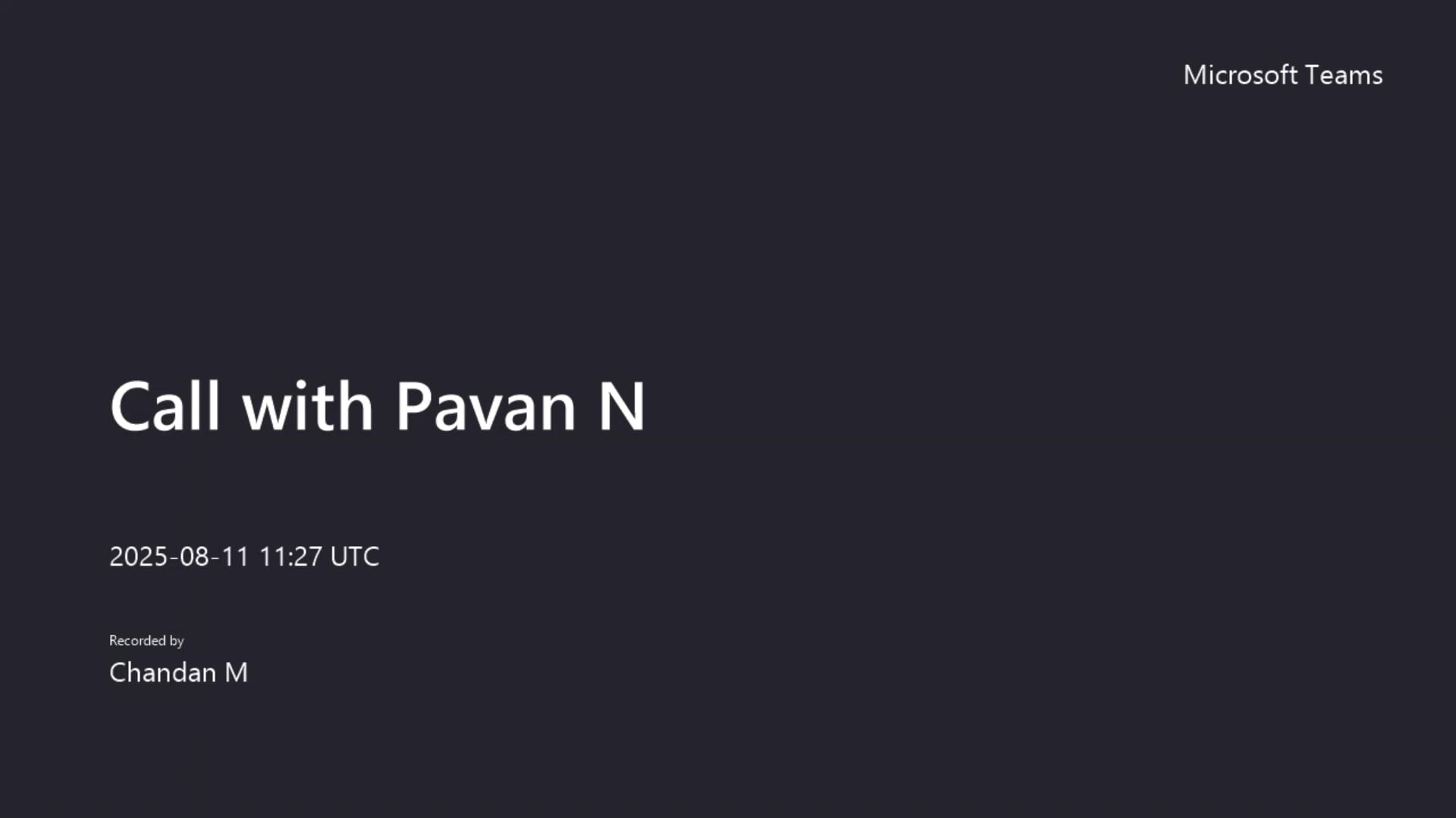 Call with Pavan N-20250811_165711-Meeting Recording