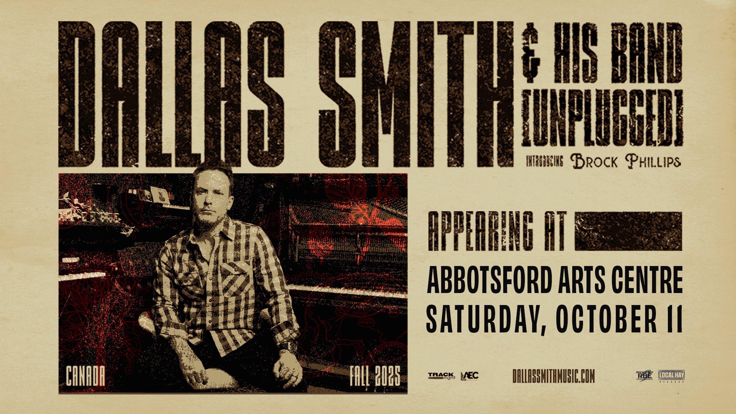 DALLAS SMITH + HIS BAND (UNPLUGGED) - Saturday October 11, 2025 at The ...
