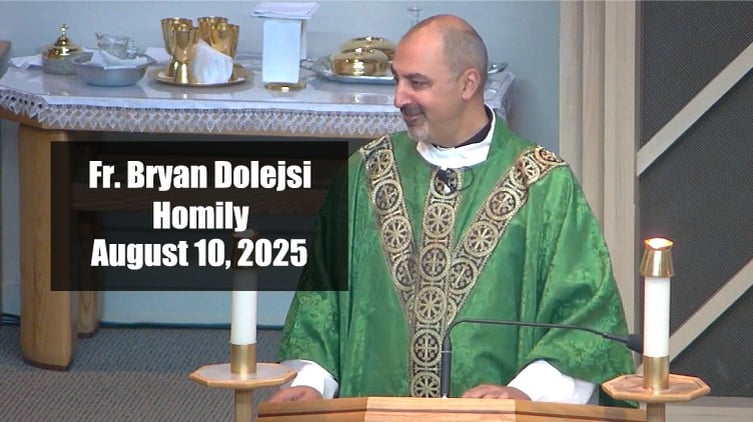 Fr Bryan Homily August 10 2025