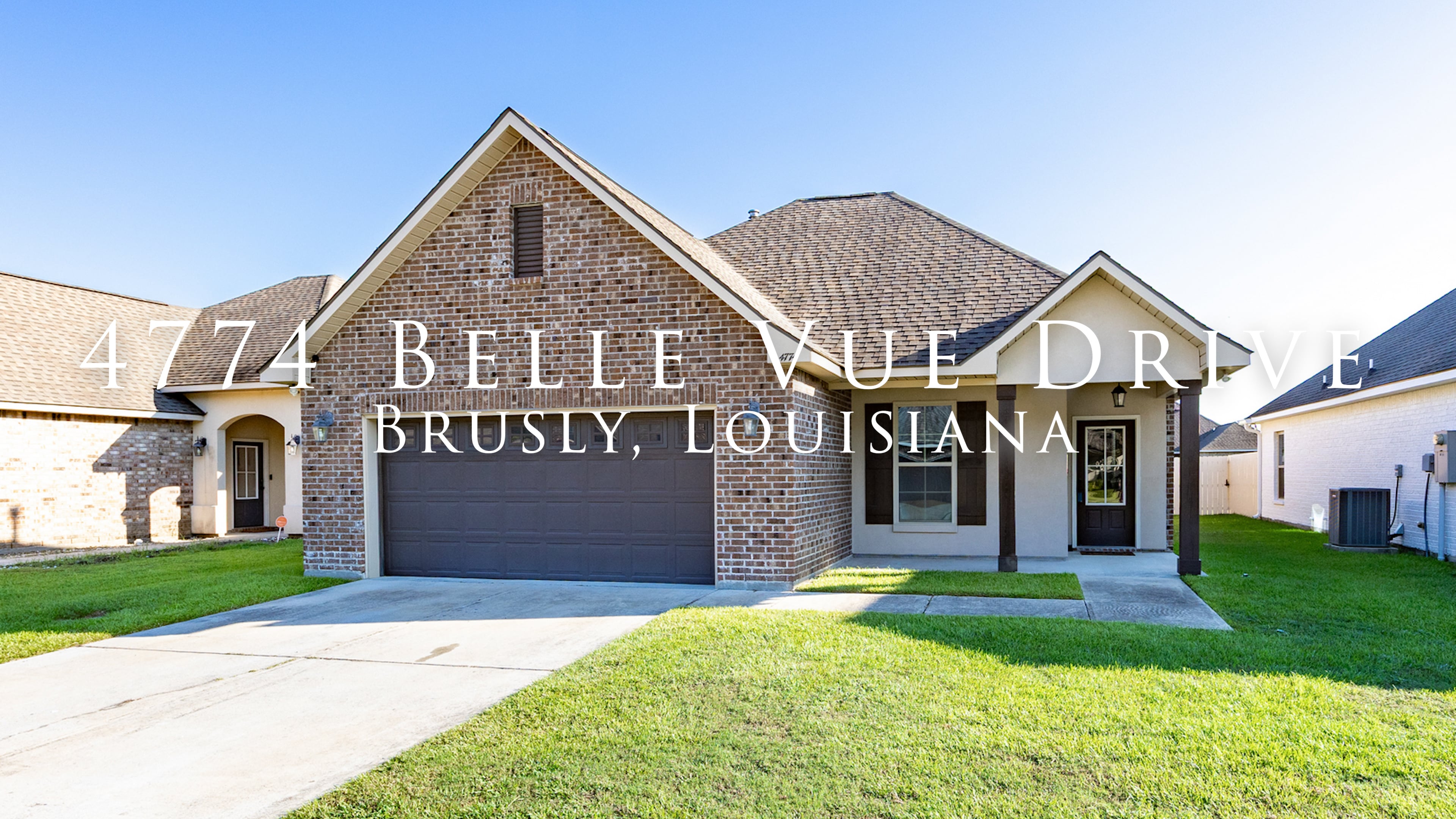 4774 Belle Vue Drive in Brusly, Louisiana
