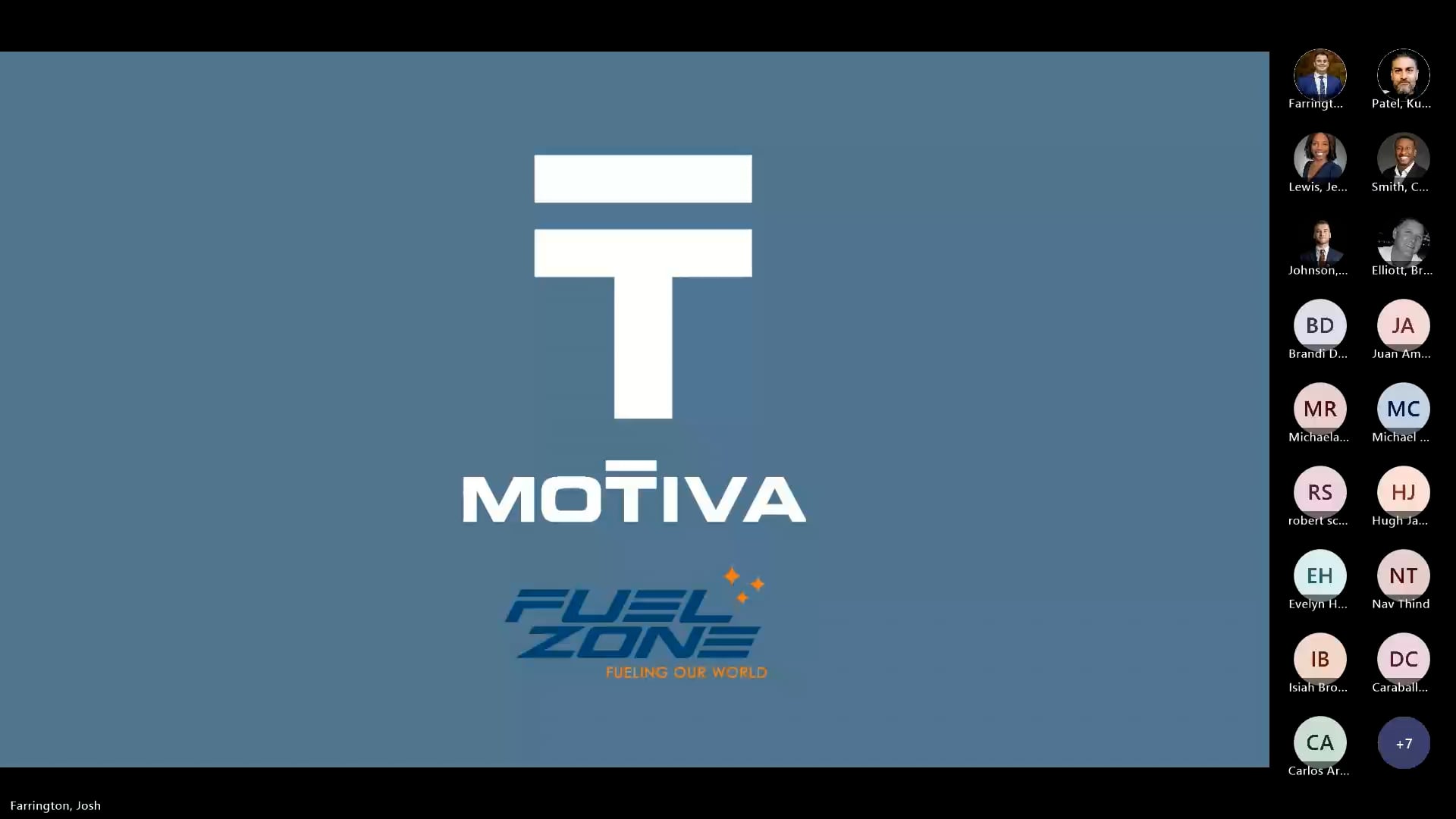 3rd Quarter Fuel Zone Training Webinar