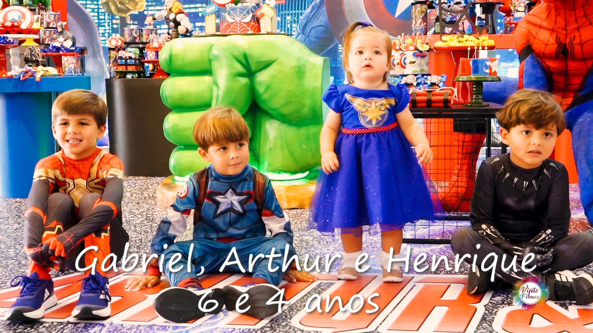 Trailer - Gabriel, Arthur e Henrique - 6 e 4 anos
