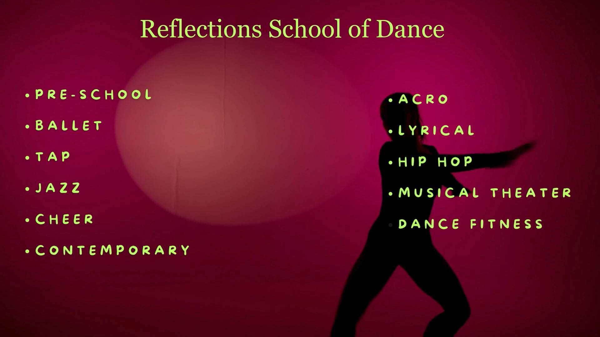 Reflections School of Dance - Dance, Ballet, Dance Studio