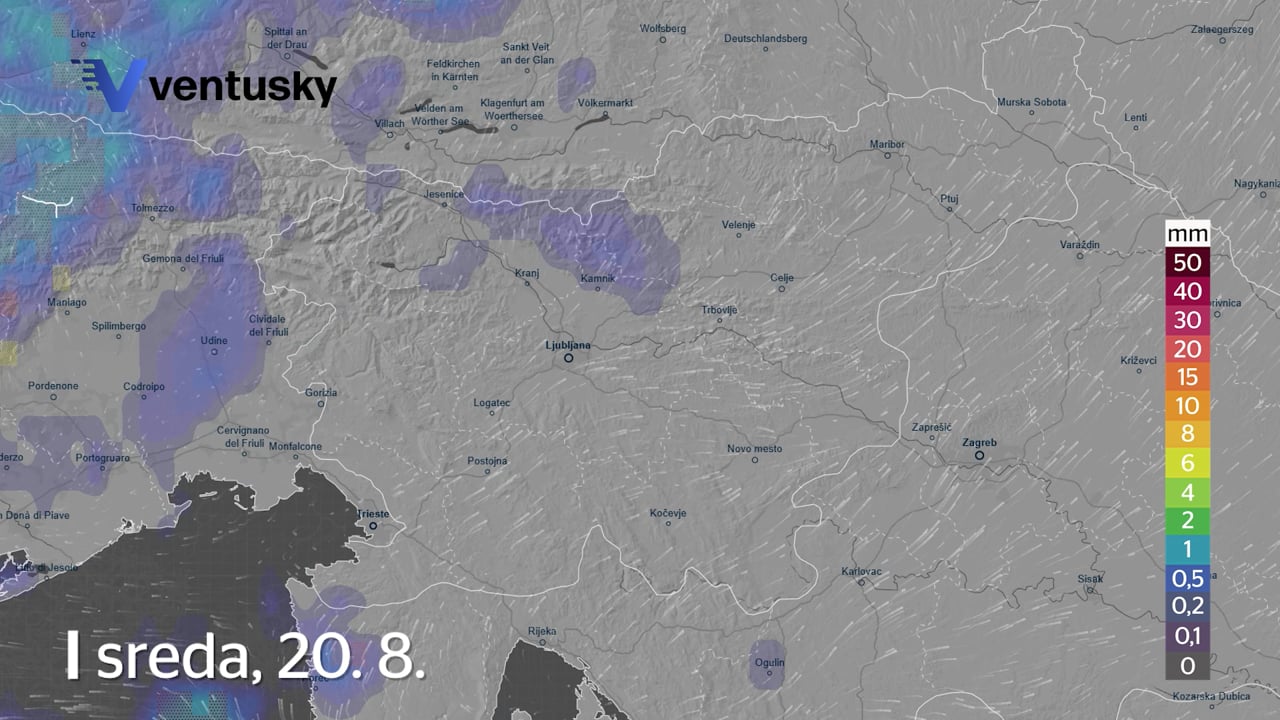 Pred nami burno vremensko dogajanje: oranžni alarm za Primorsko - Siol ...