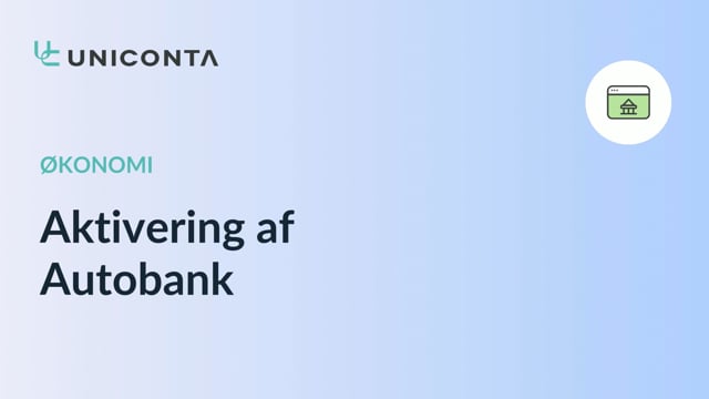 Log ind i Uniconta (Windows) - Uniconta