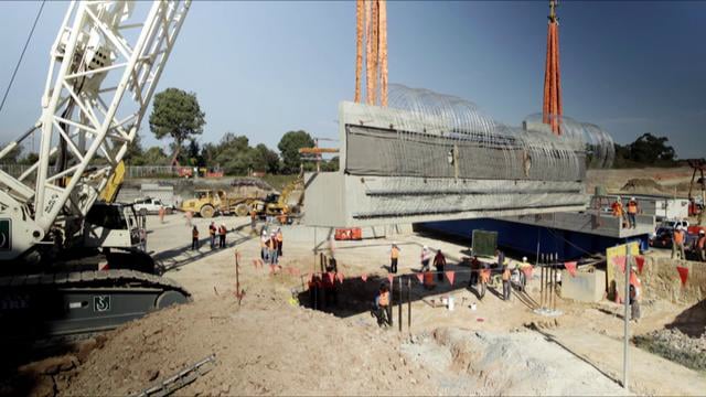 Victoria Infrastructure - Major Project Time Lapse Movies - Govt Bridge ...