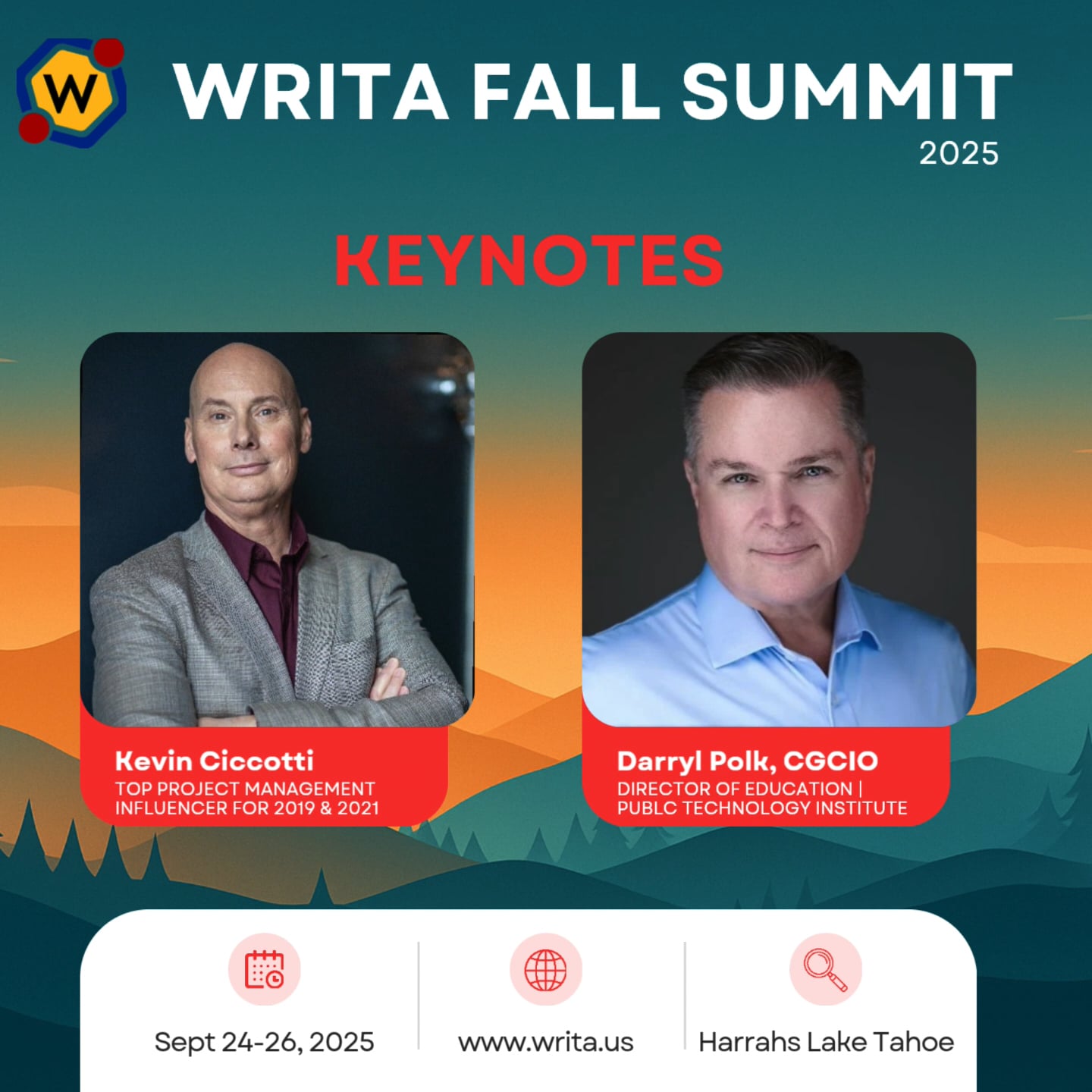 WRITA Fall Summit | September 24-26, 2025