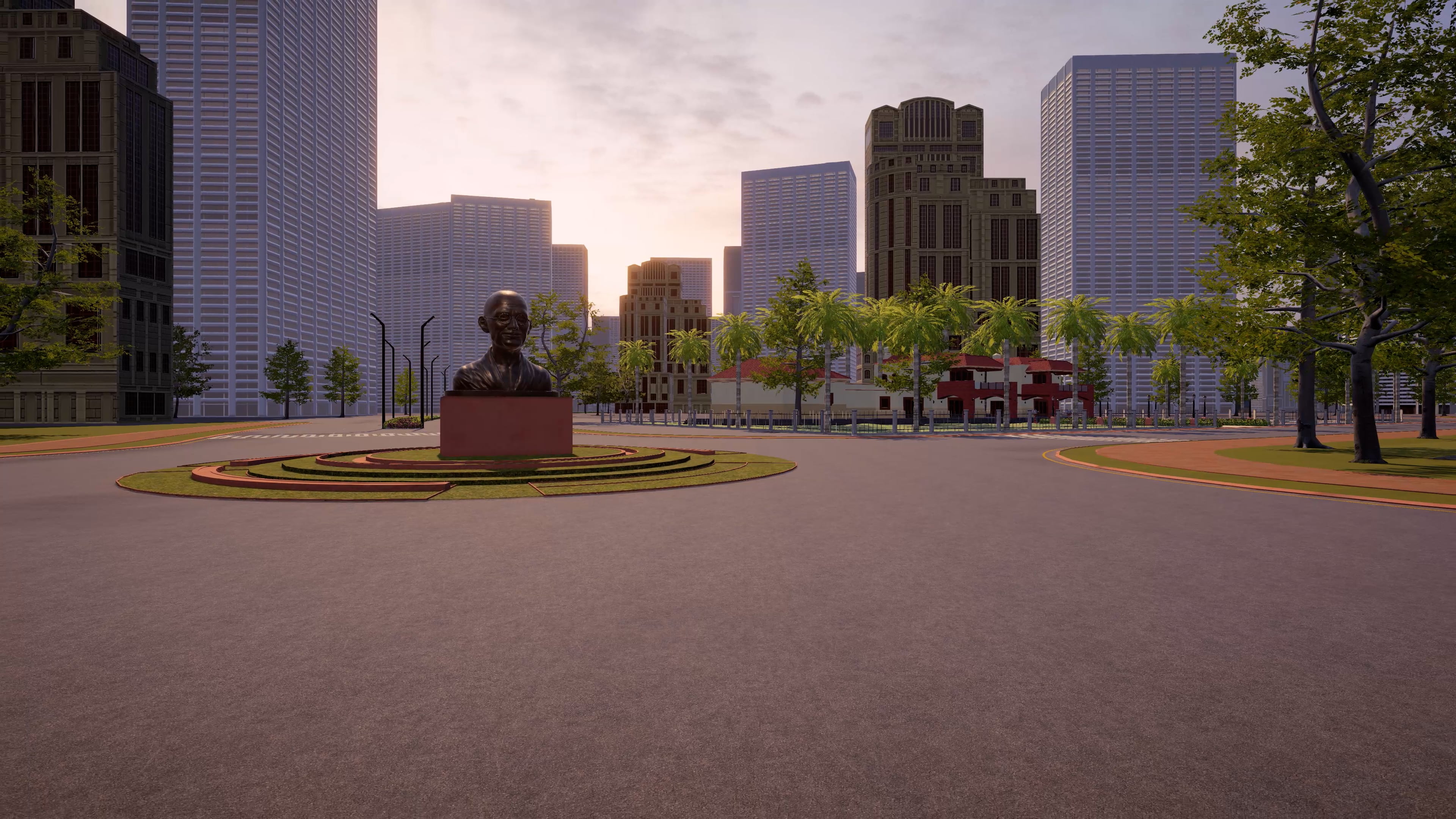 Parliament IDC Exterior Visualization | Unity URP (PC Platform)