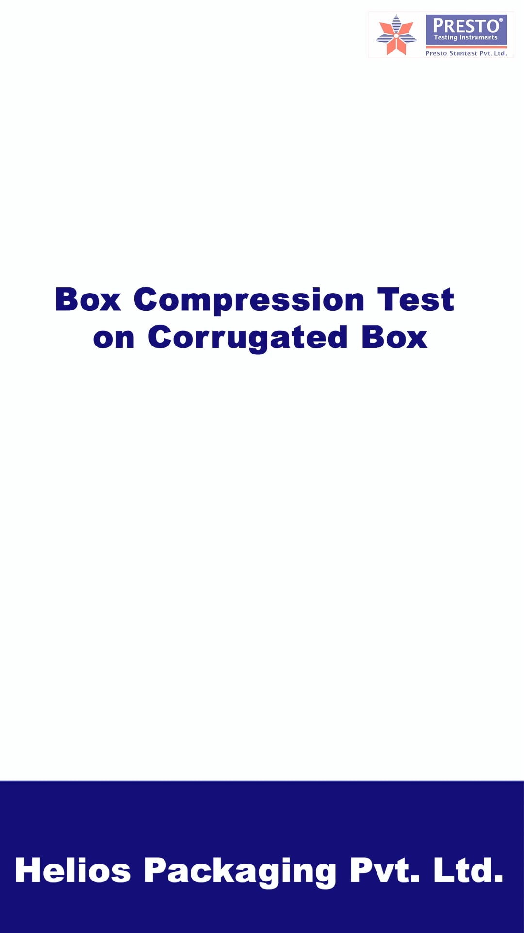 Box Compression Test on Corrugated Box_5