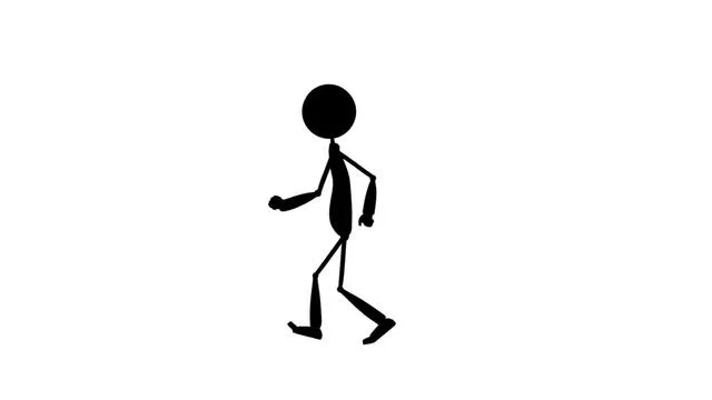 Stickman walk cycle on Vimeo