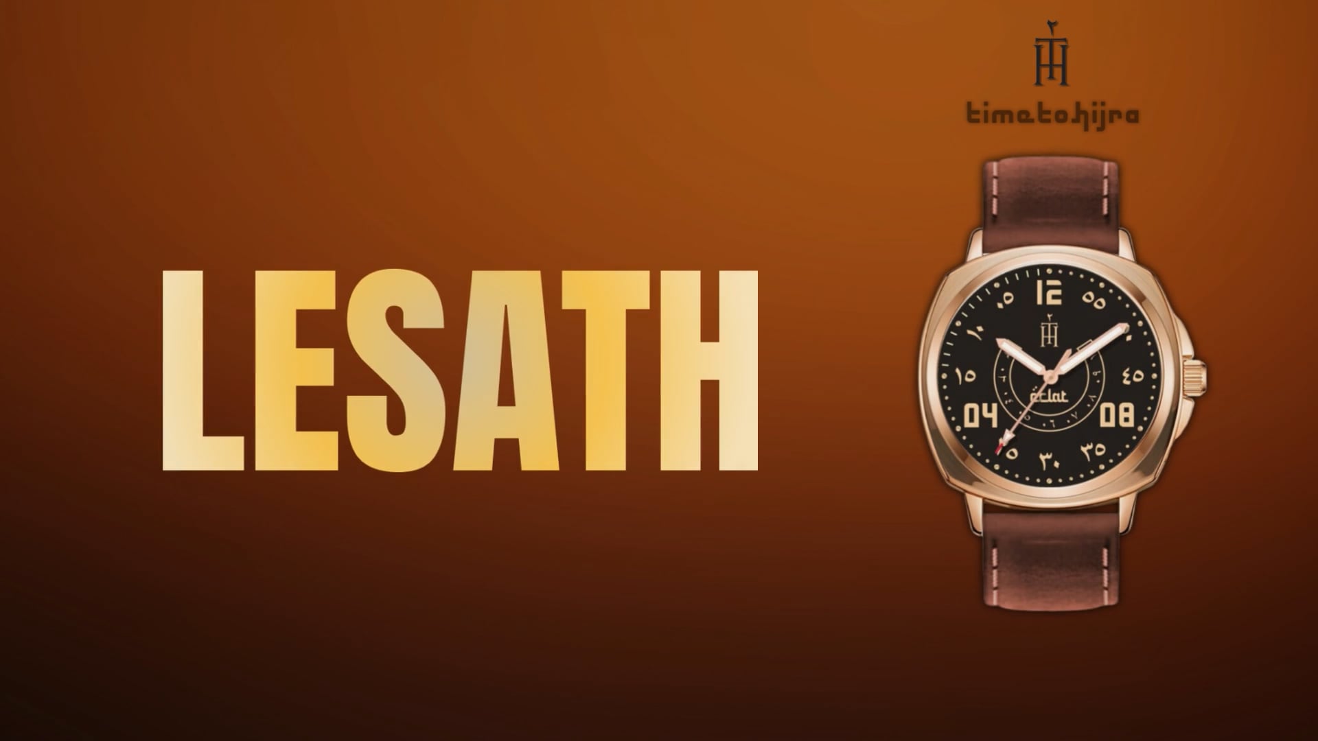 Time To Hijra - Singapore - Anticlockwise: Arabic Watch and Clocks