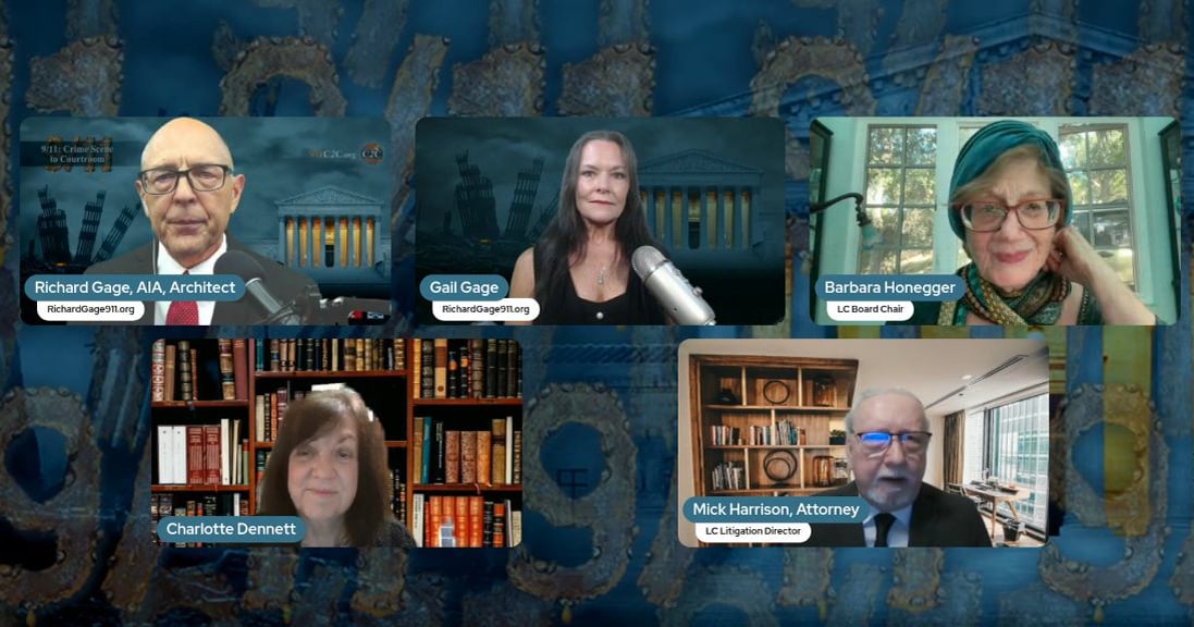 LC911 Panel Introduction of Episode 4 - LIVE Broadcast - 9/11: Crime ...