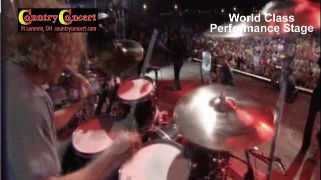 Country Concert Music Festival, Fort Loramie, Ohio on Vimeo