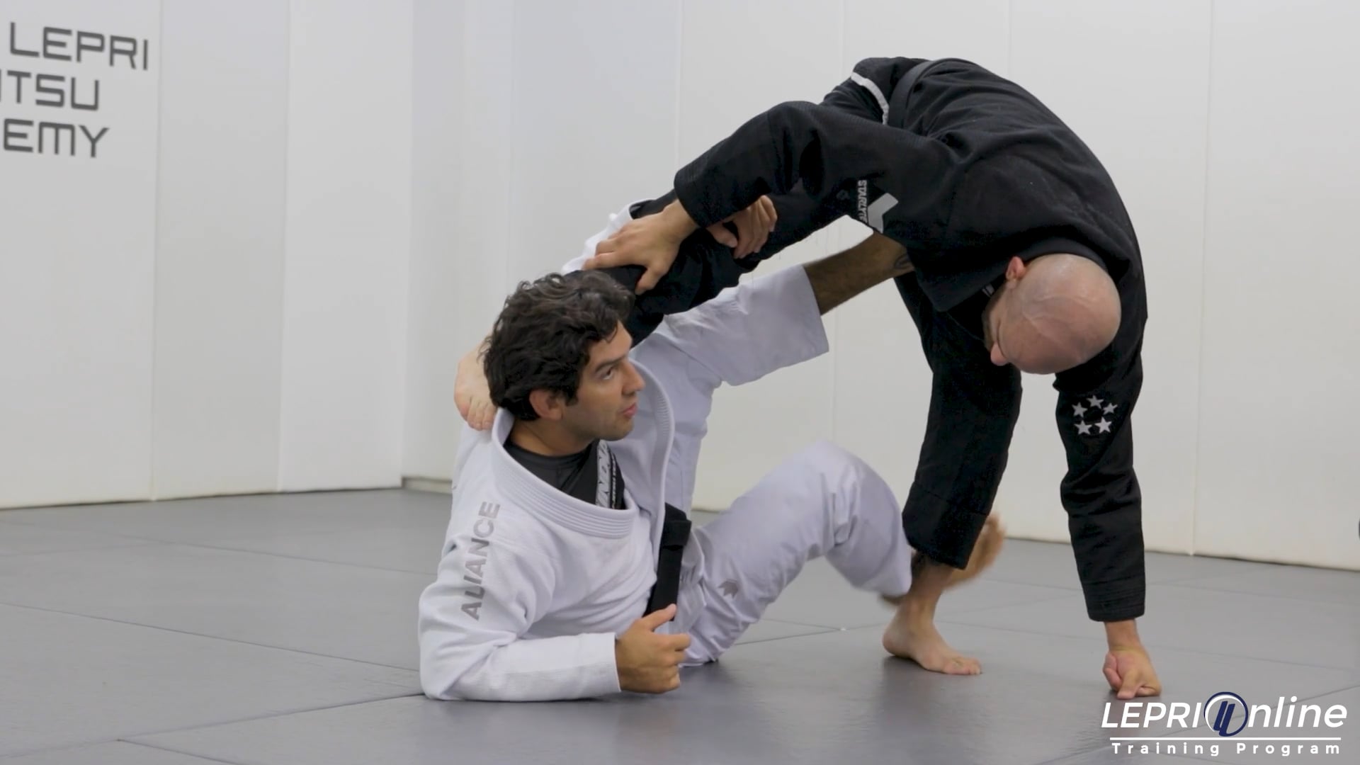 Lepri BJJ Online Training: Mount Escape to One Leg X Sweep Continuation