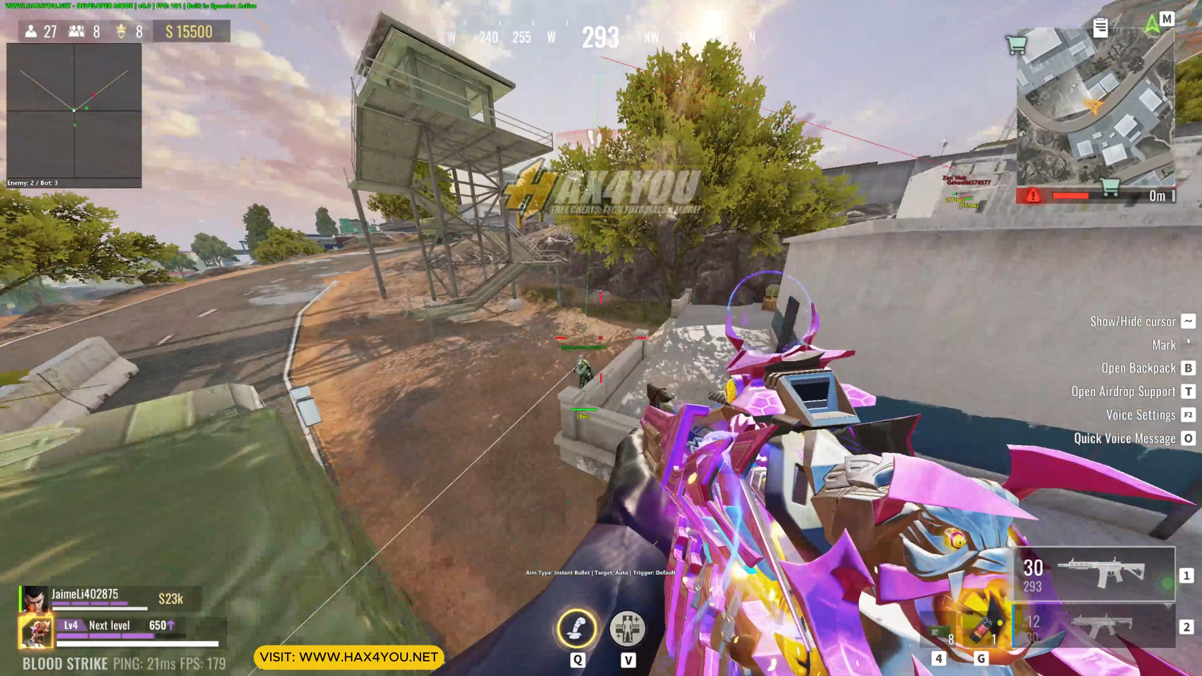 BloodStrike Cheat - Fast Knife, Swim Mode, Spin Bot, Vehicle Fly And More!