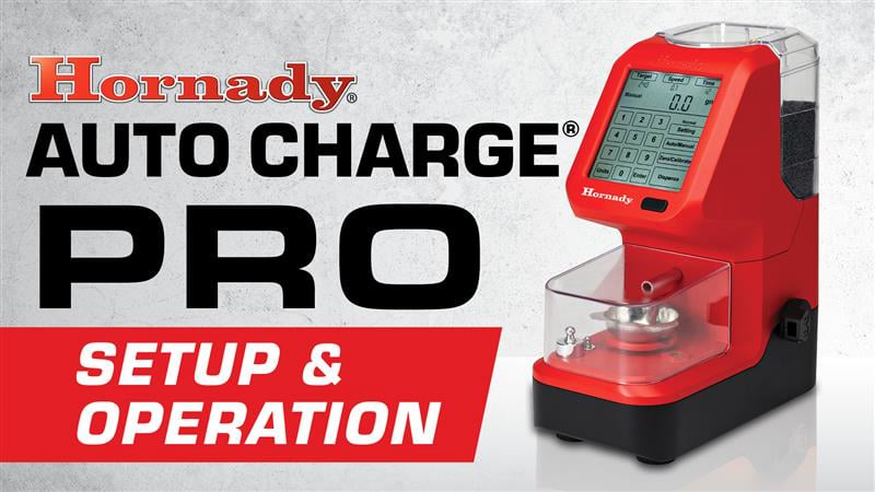 Hornady Auto Charge Pro: SETUP & OPERATION | Videos & Movies on Vimeo