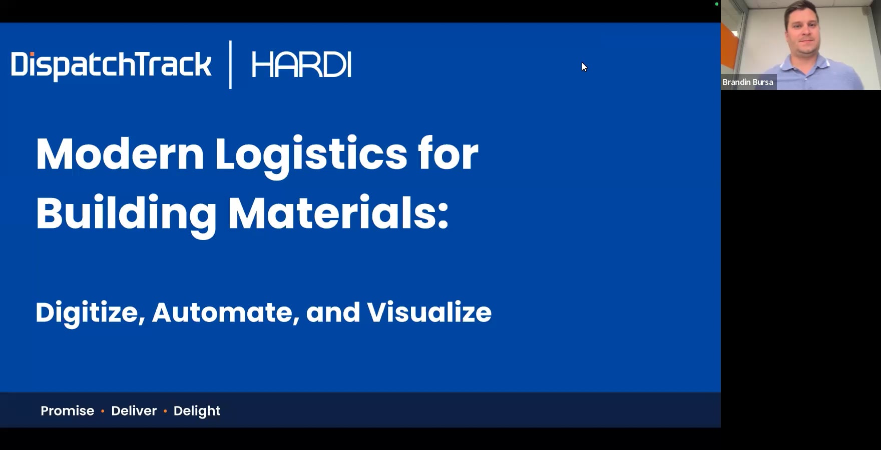 Webinar Replay: Modern Logistics for Building Materials: Digitize ...