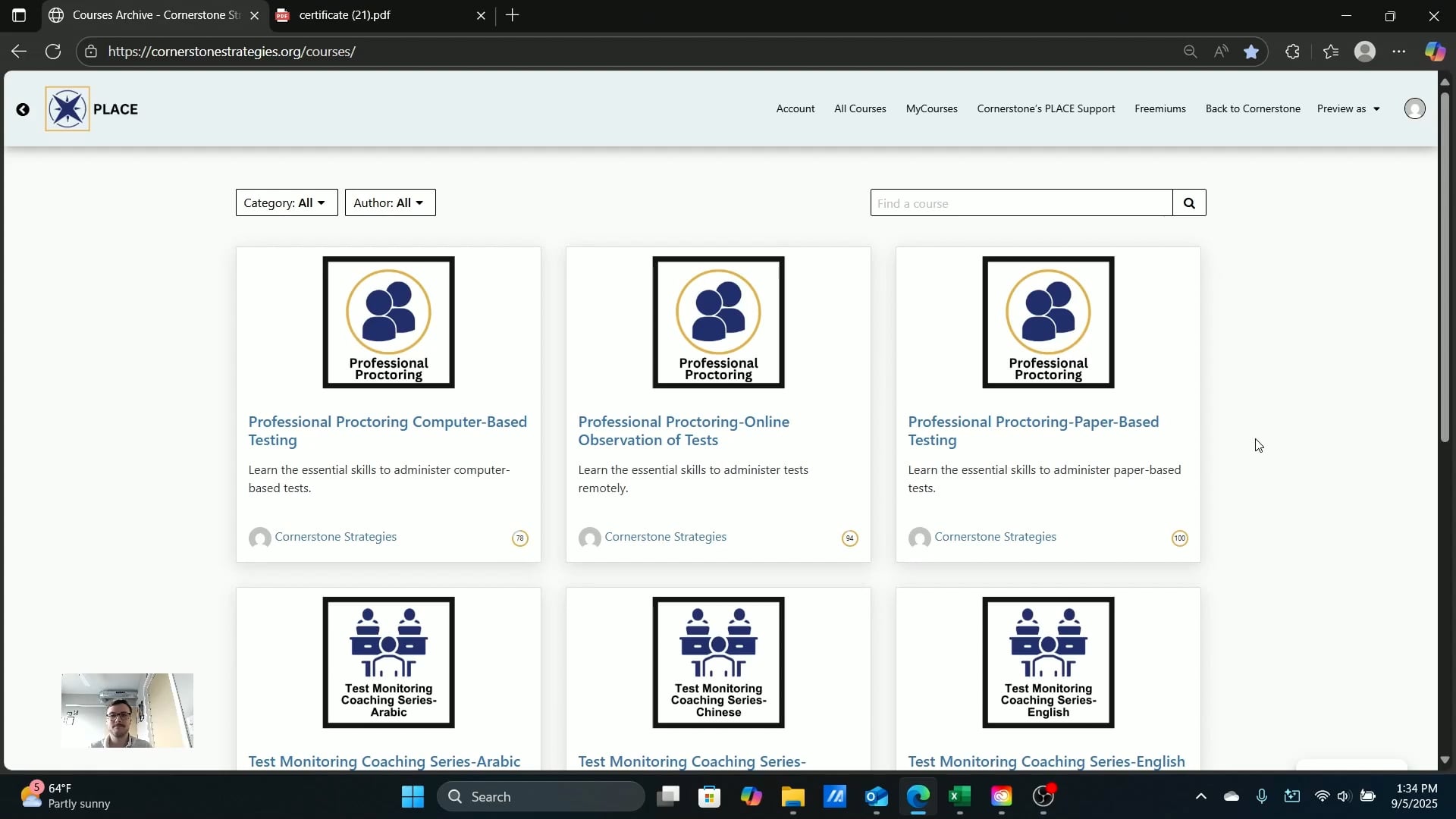 Pro Proctoring Demo with Face recording