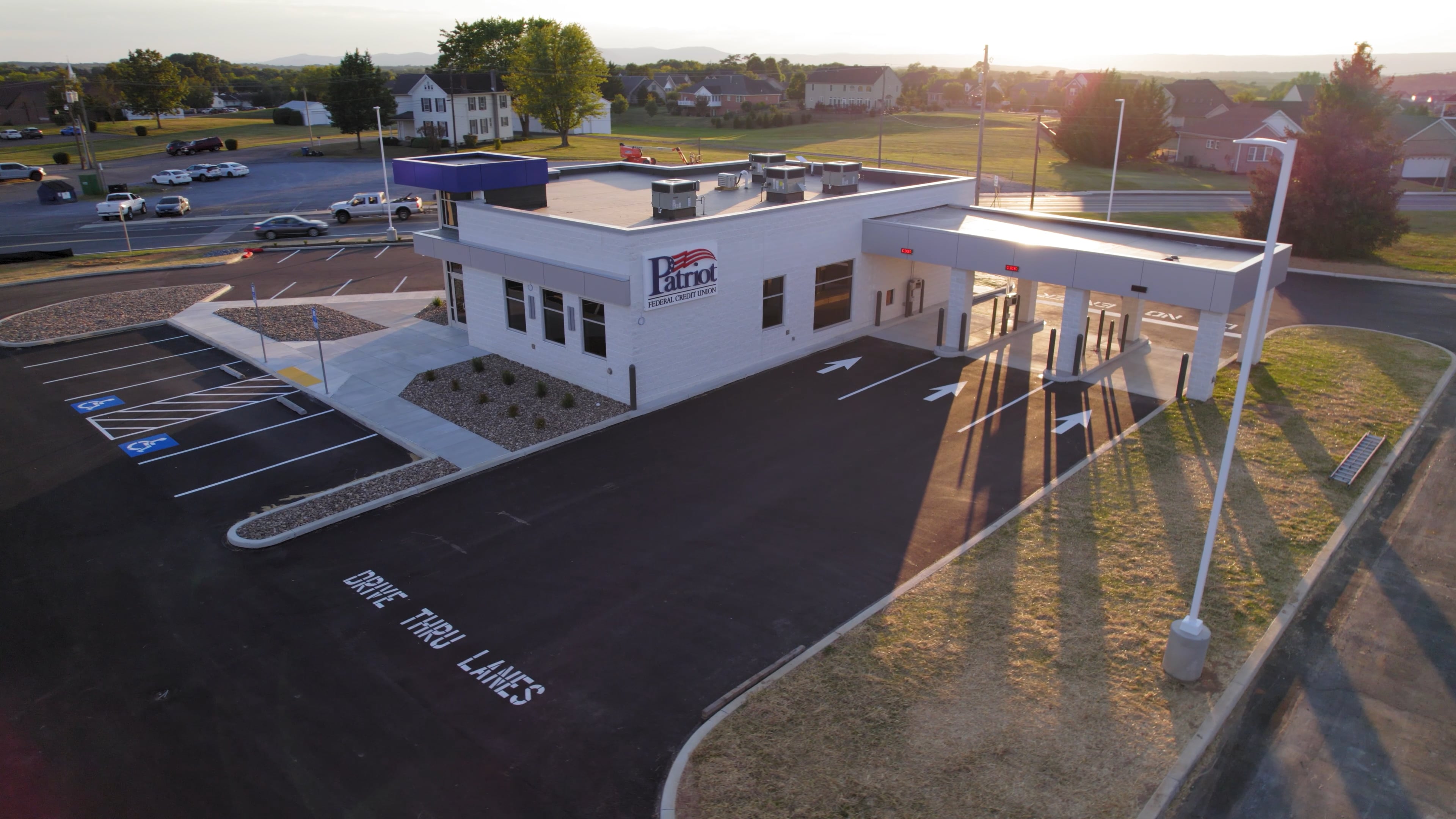 PFCU - New Greencastle Branch Aerials