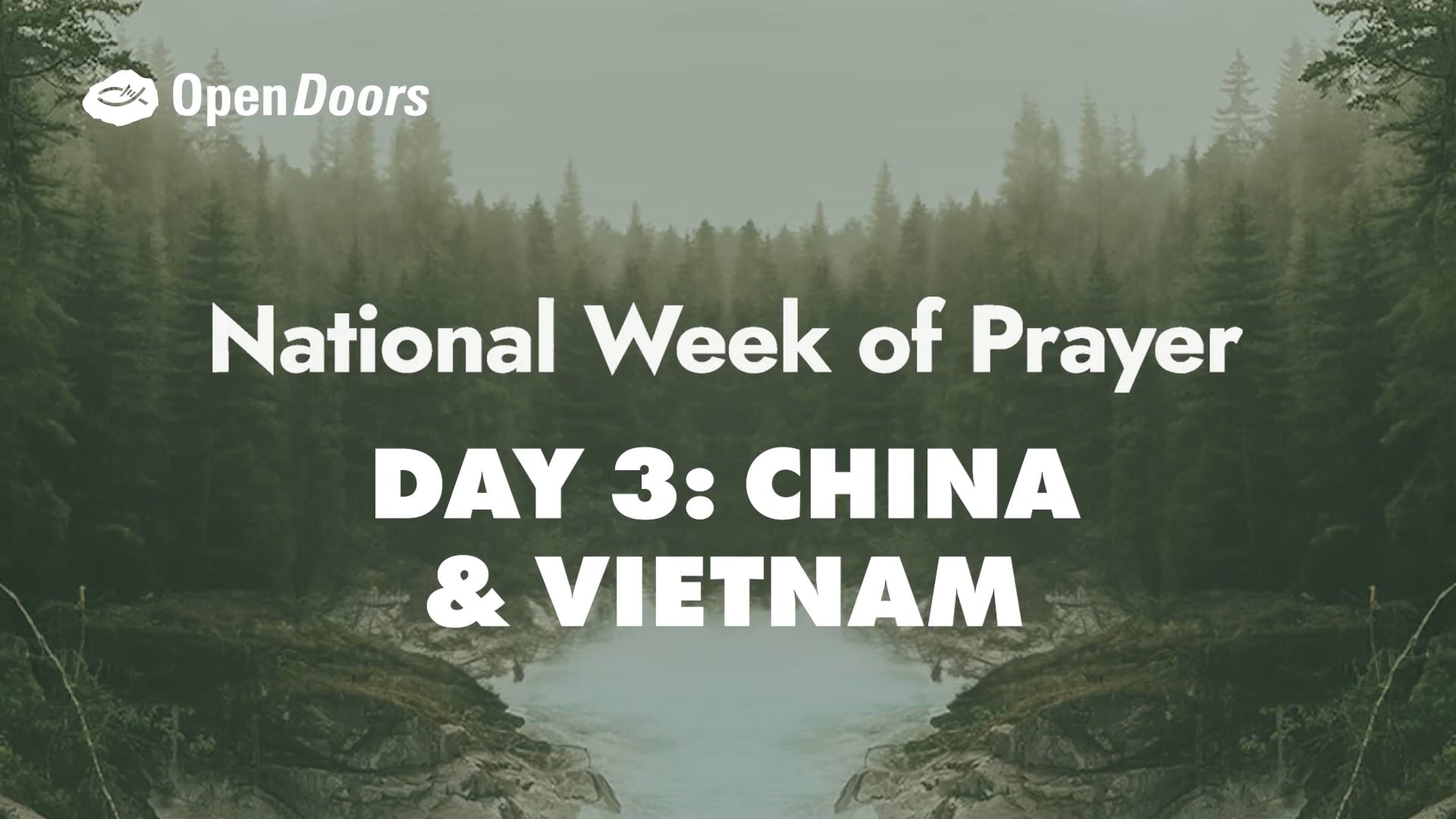 National Week of Prayer: Day 3