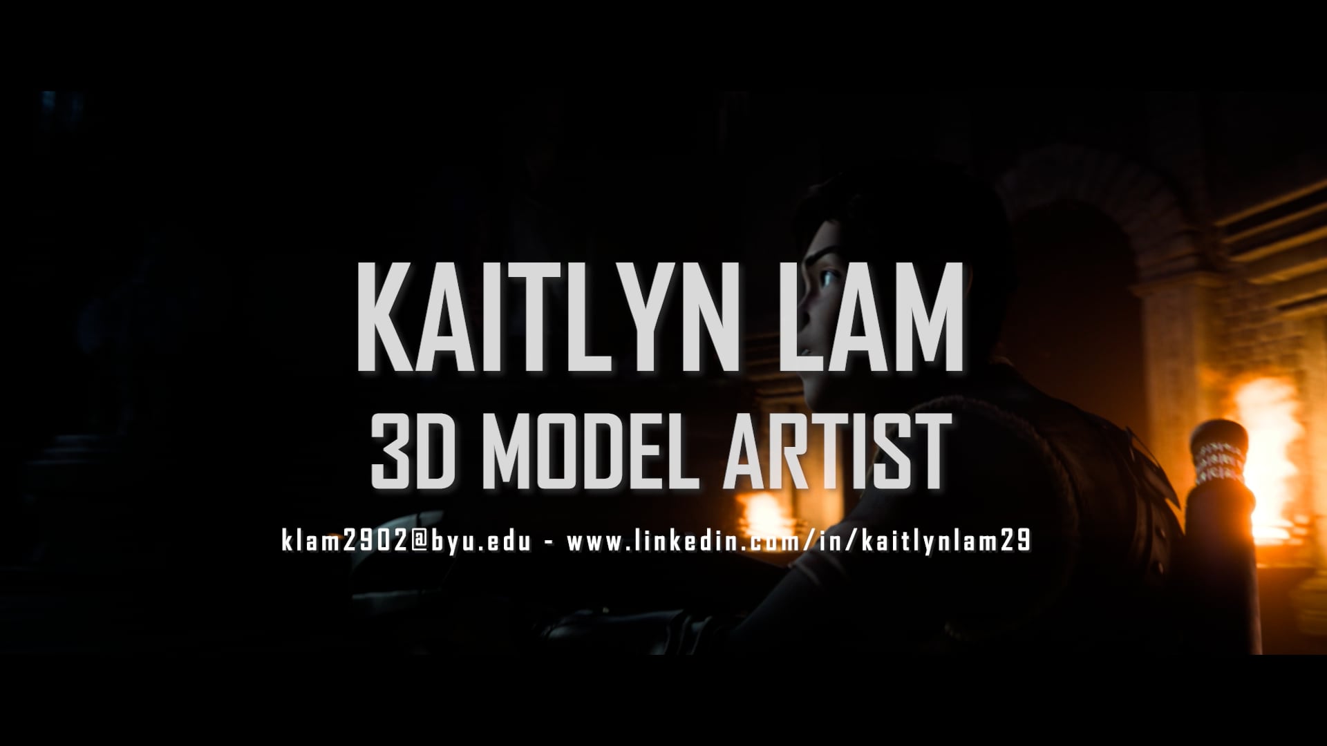 Kaitlyn Lam Demo Reel 2025