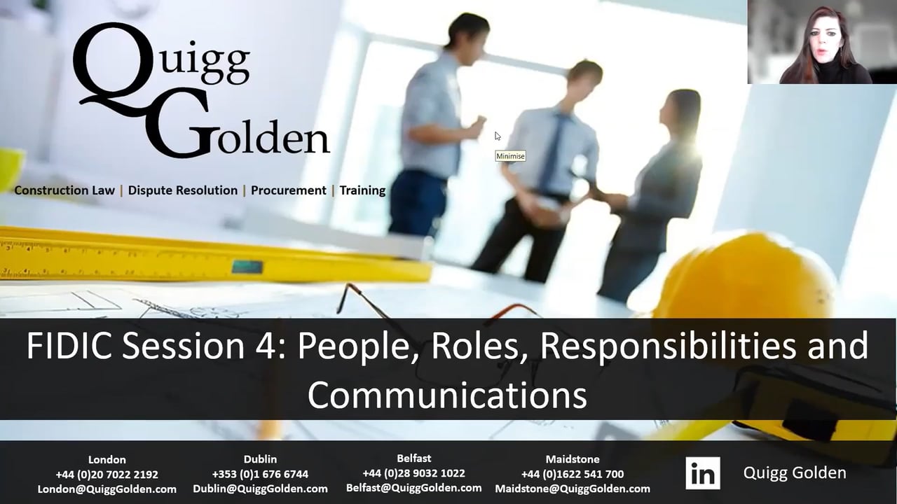 CRH - FIDIC 4 - People, Roles, Responsibilities, and Communications_720p