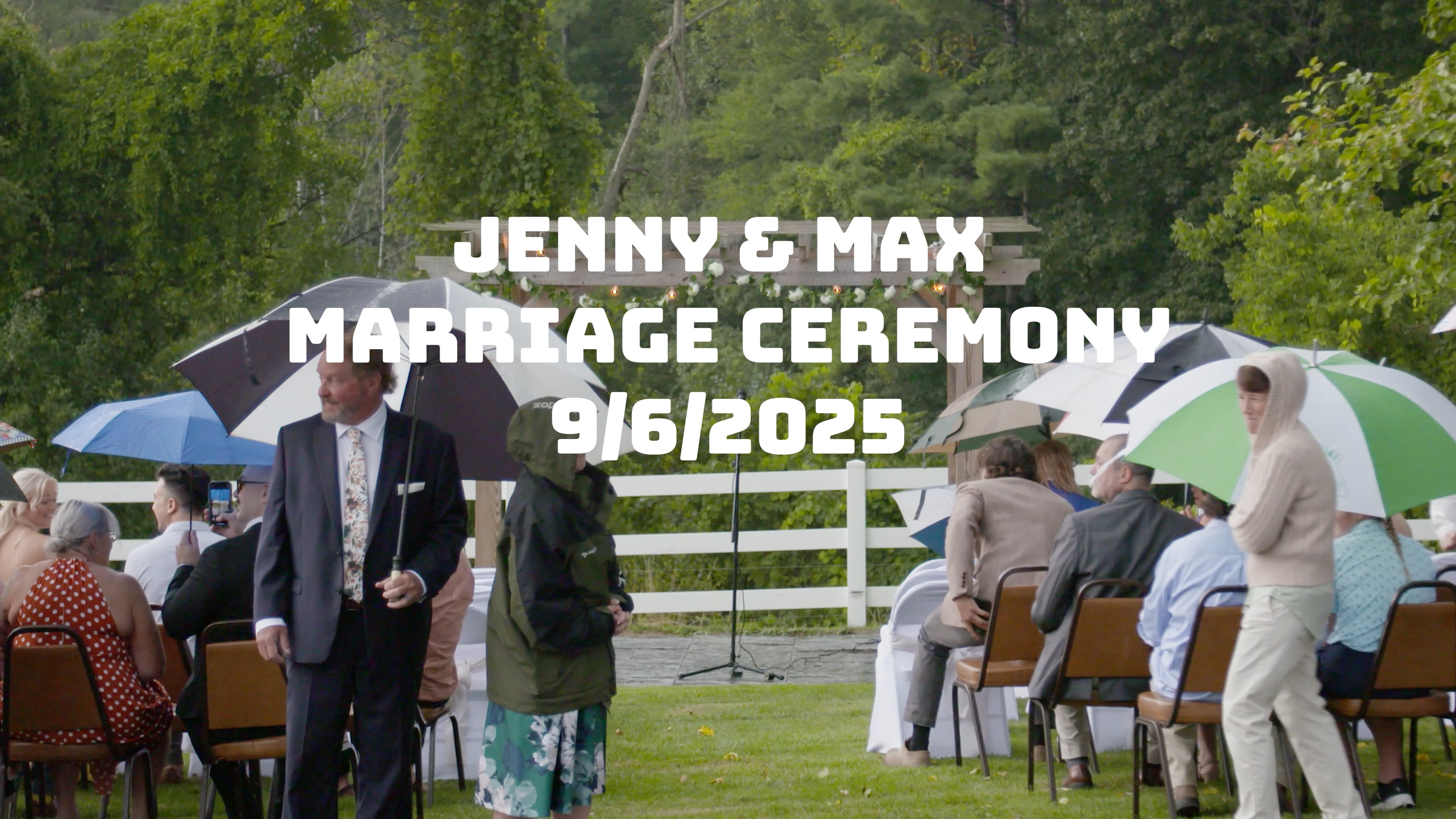 JENNY & MAX Marriage Ceremony 9/6/2025