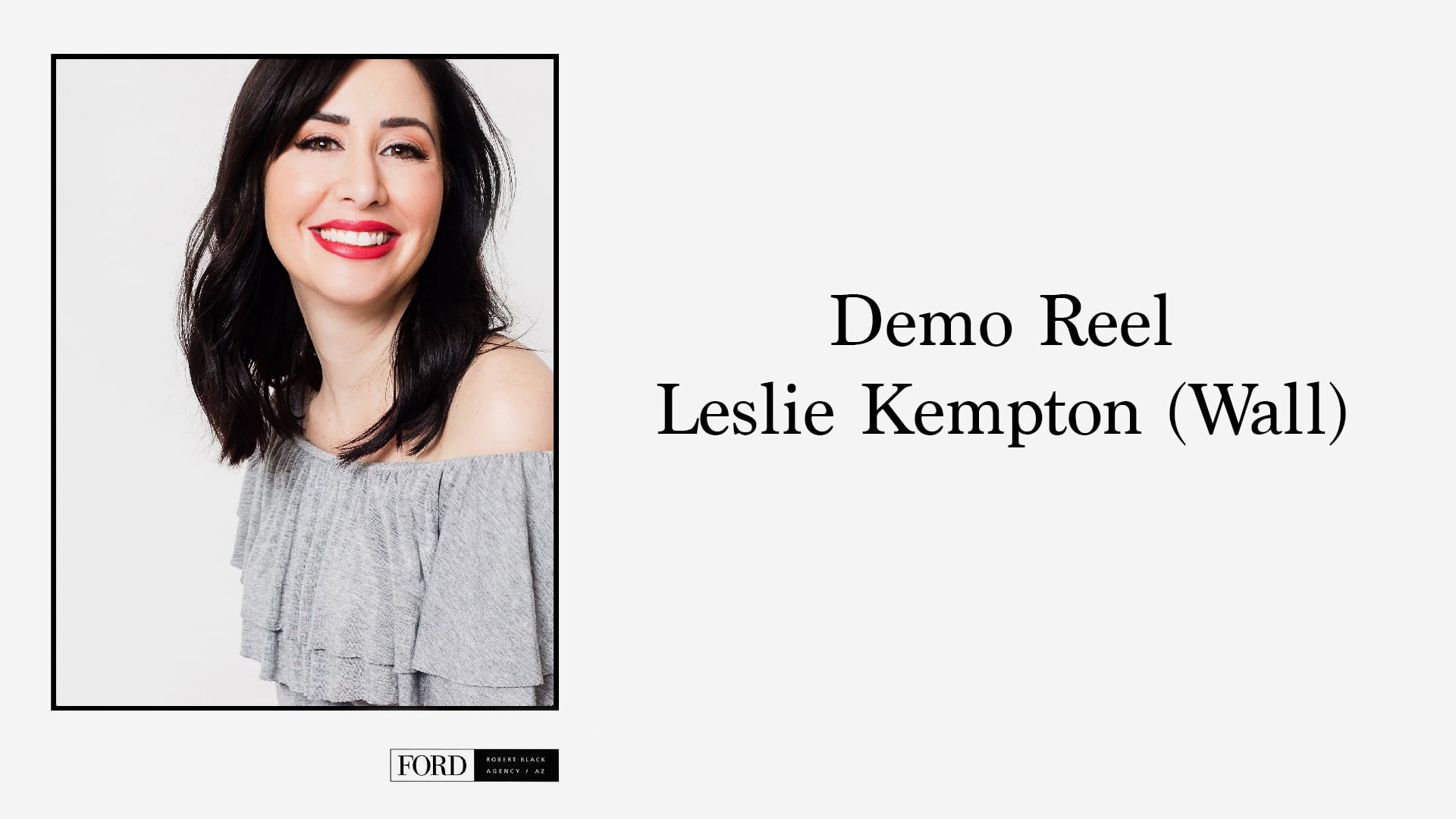 Leslie Wall (Kempton) Reel