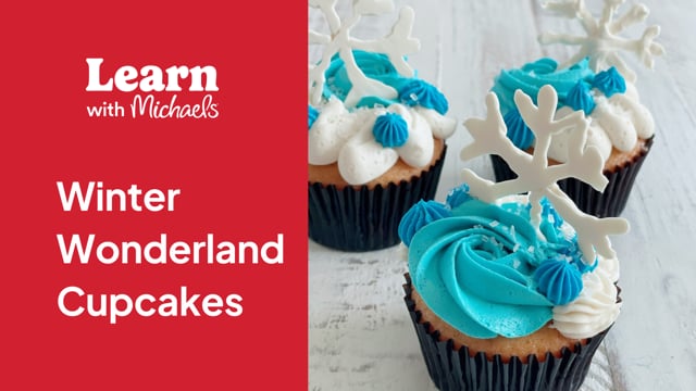 Recorded Live: Winter Wonderland Cupcakes Expert-Led Craft Tutorial On ...