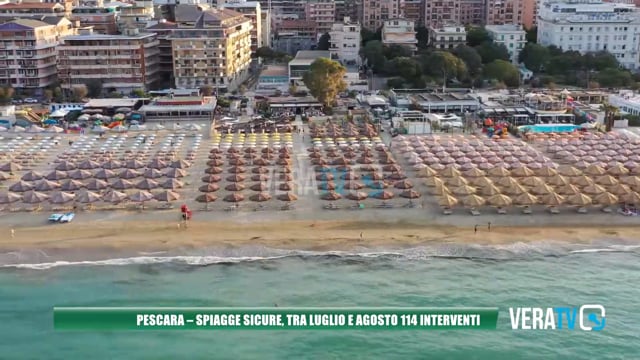 VeraTV.it | Pescara - Spiagge sicure, tra luglio e agosto 114 interventi