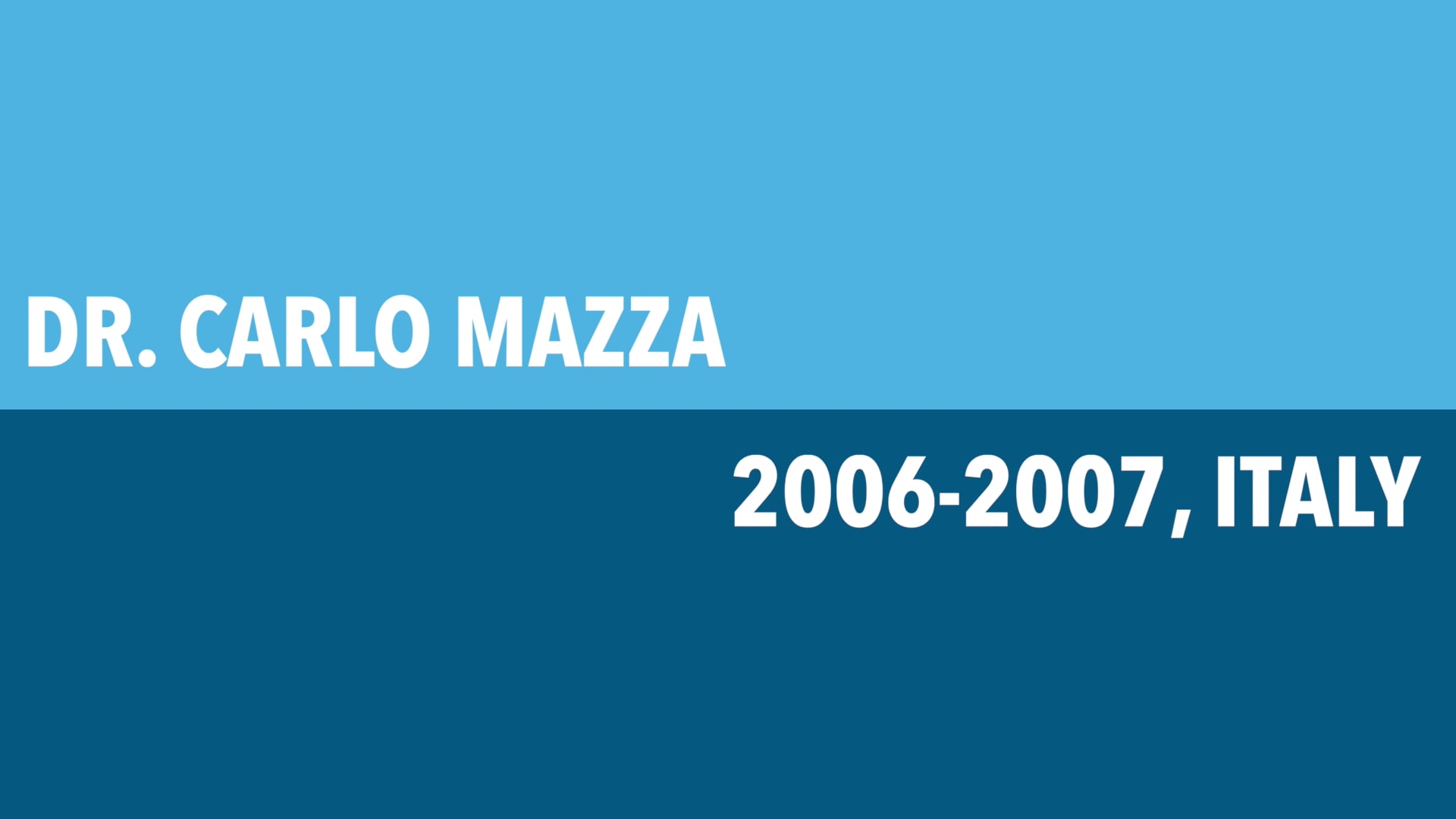 ISPN LEGACY – Interview with Carlo Mazza (Italy, President 2006–2007 ...