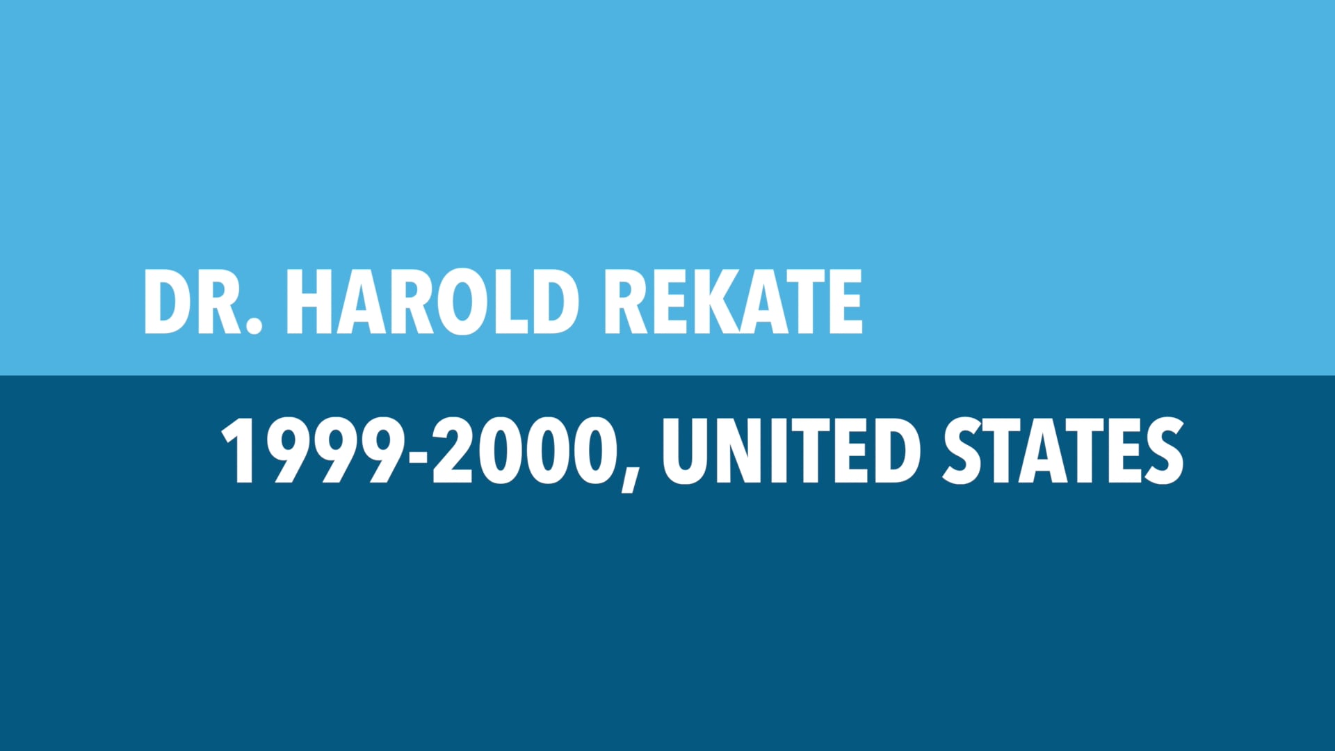 ISPN LEGACY – Interview with Harold Rekate (USA, President 1999–2000 ...