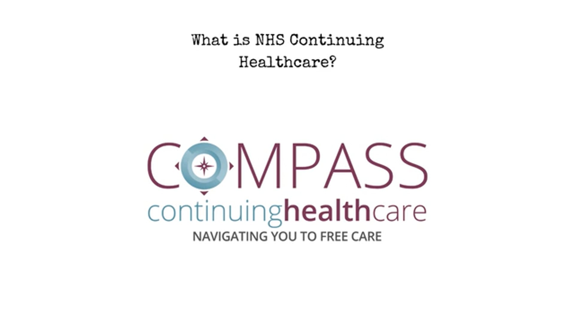 Compass CHC: experts in NHS continuing healthcare funding