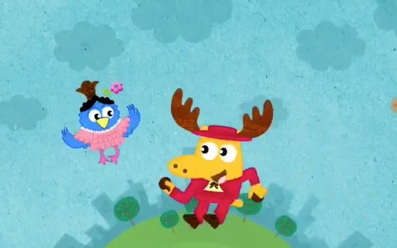 Noggin Moose A Moose Dancing To Flamenco