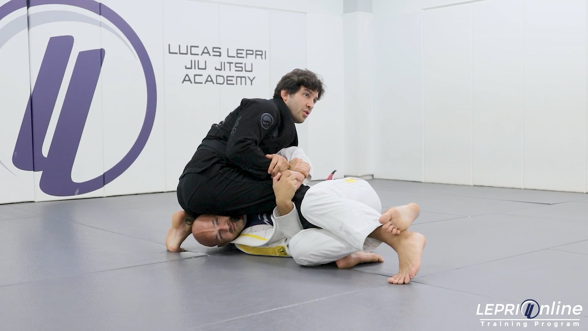 Lepri BJJ Online Training: Knee Cut to Pass to Armbar with Finishing Detail