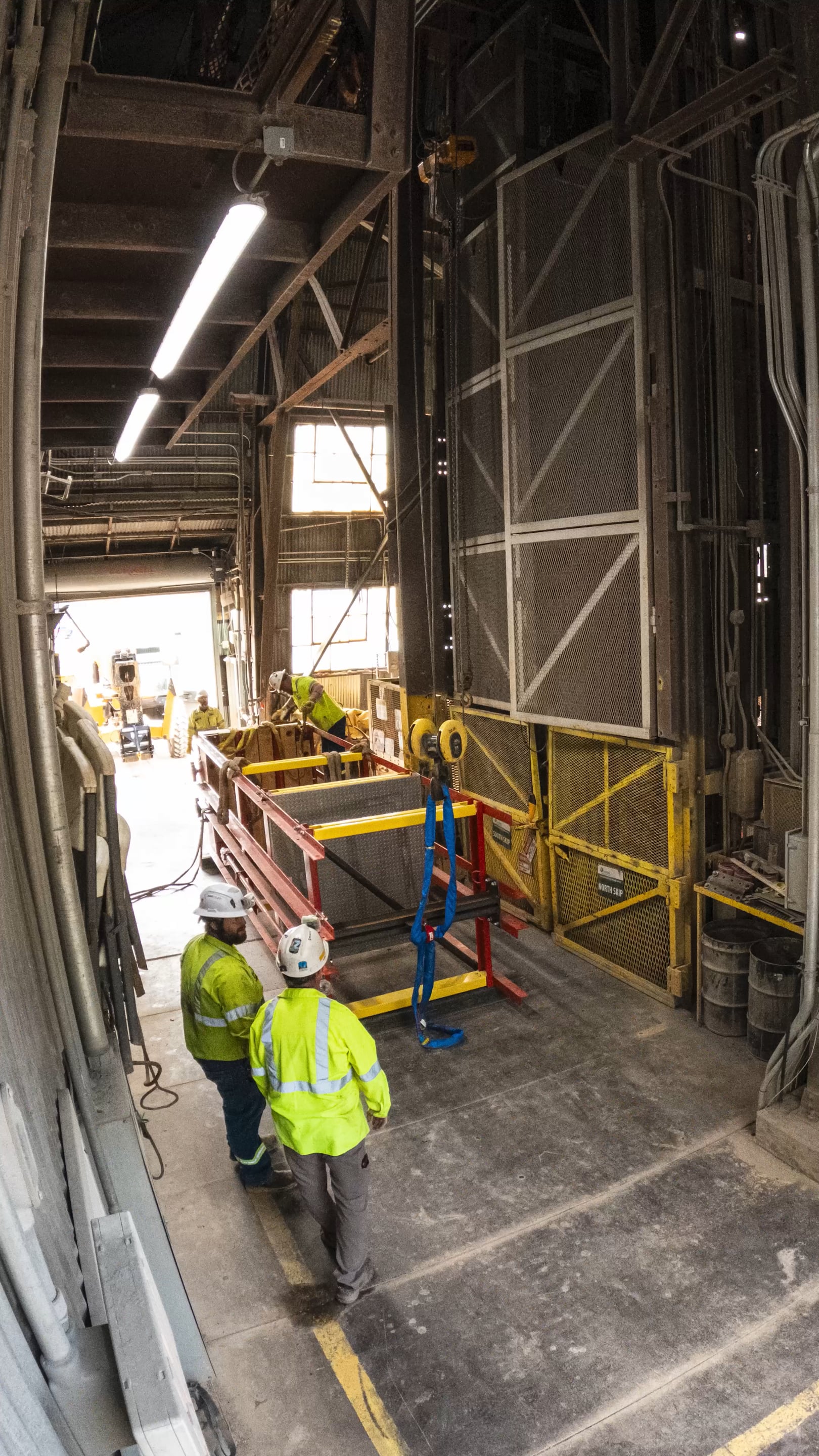 Skip Cage Install Timelapse