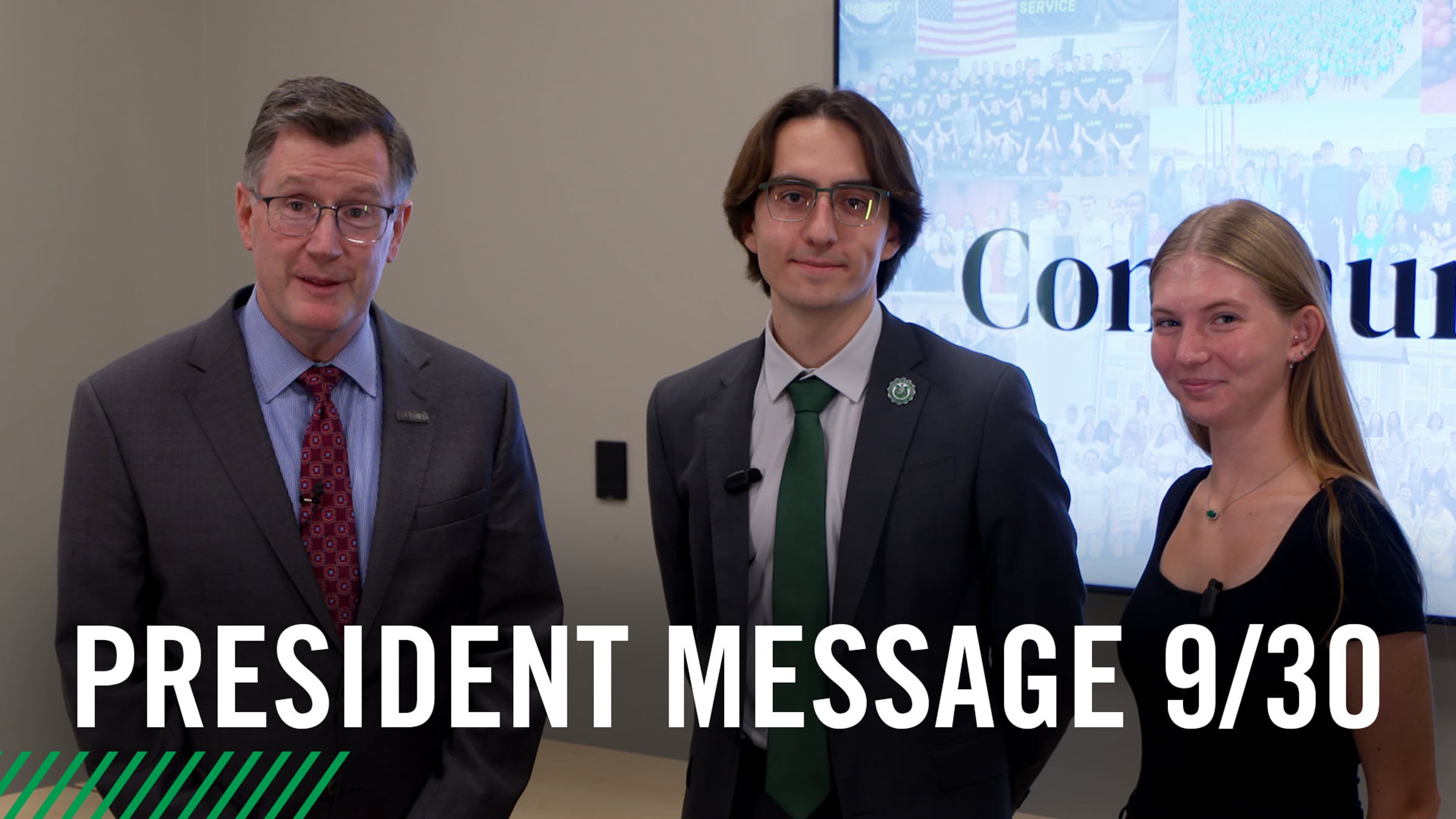 President Message 9/30/25: Meet the UND student leaders | Videos ...