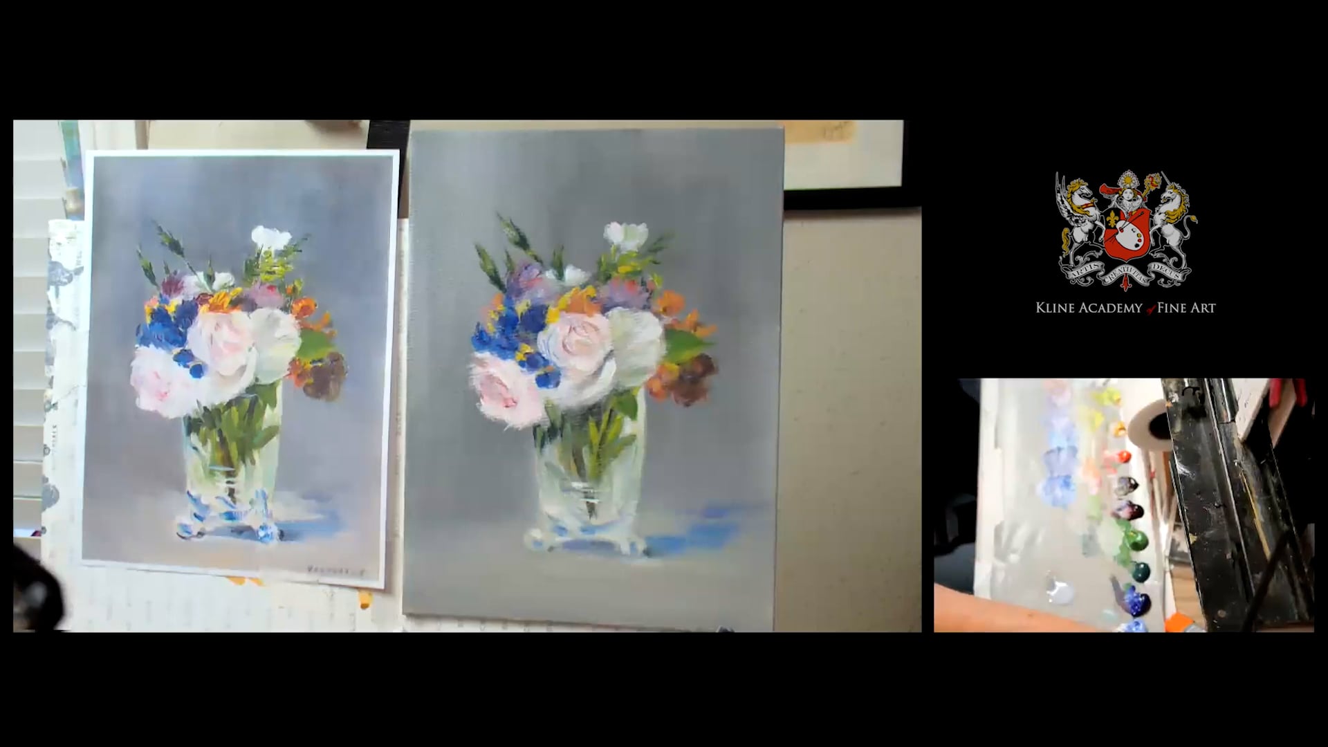 Watch Paint-A-Long - Flowers, Crystal Vase Online | Vimeo On Demand on ...