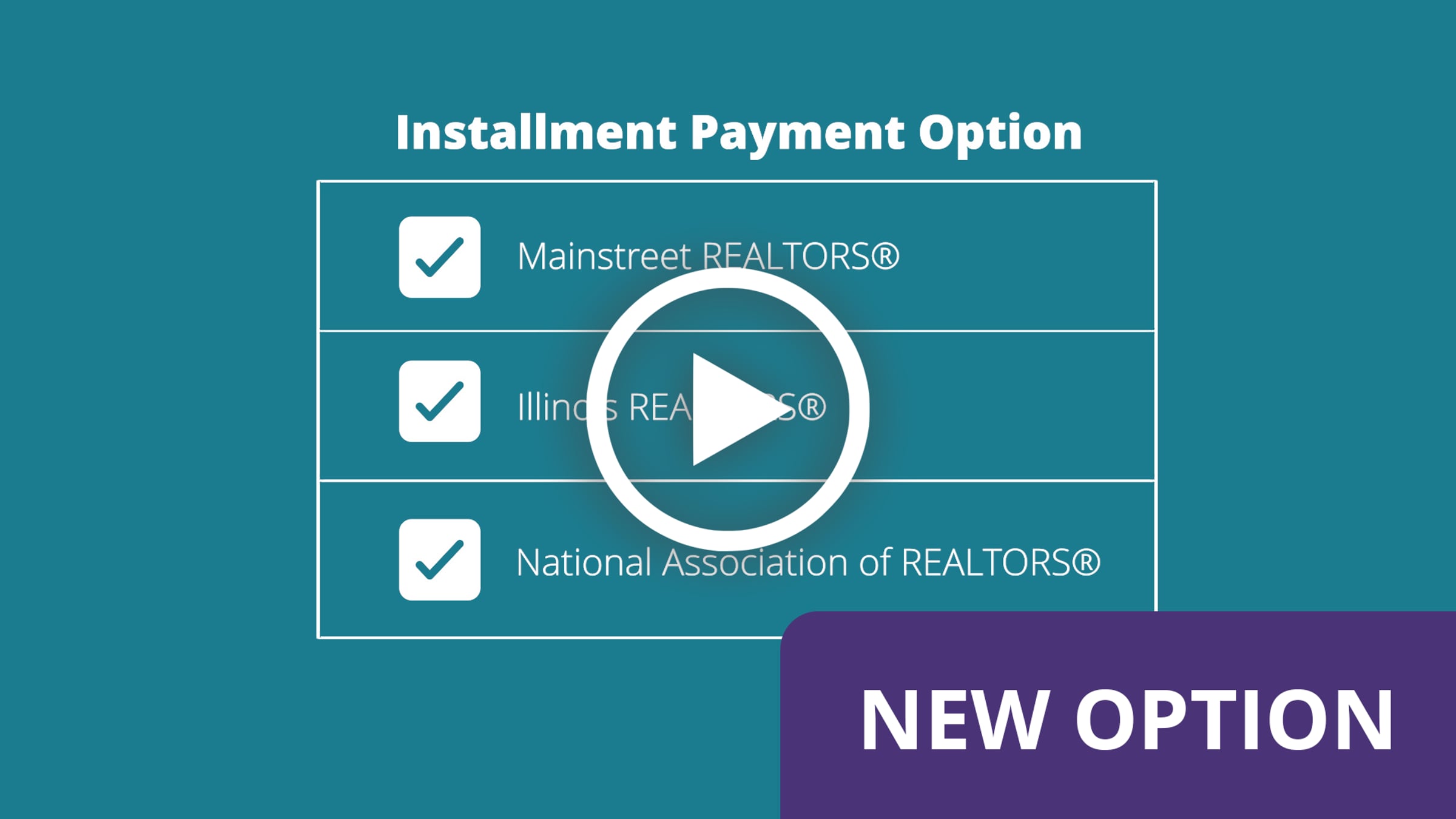 Installment Payment Option Tutorial