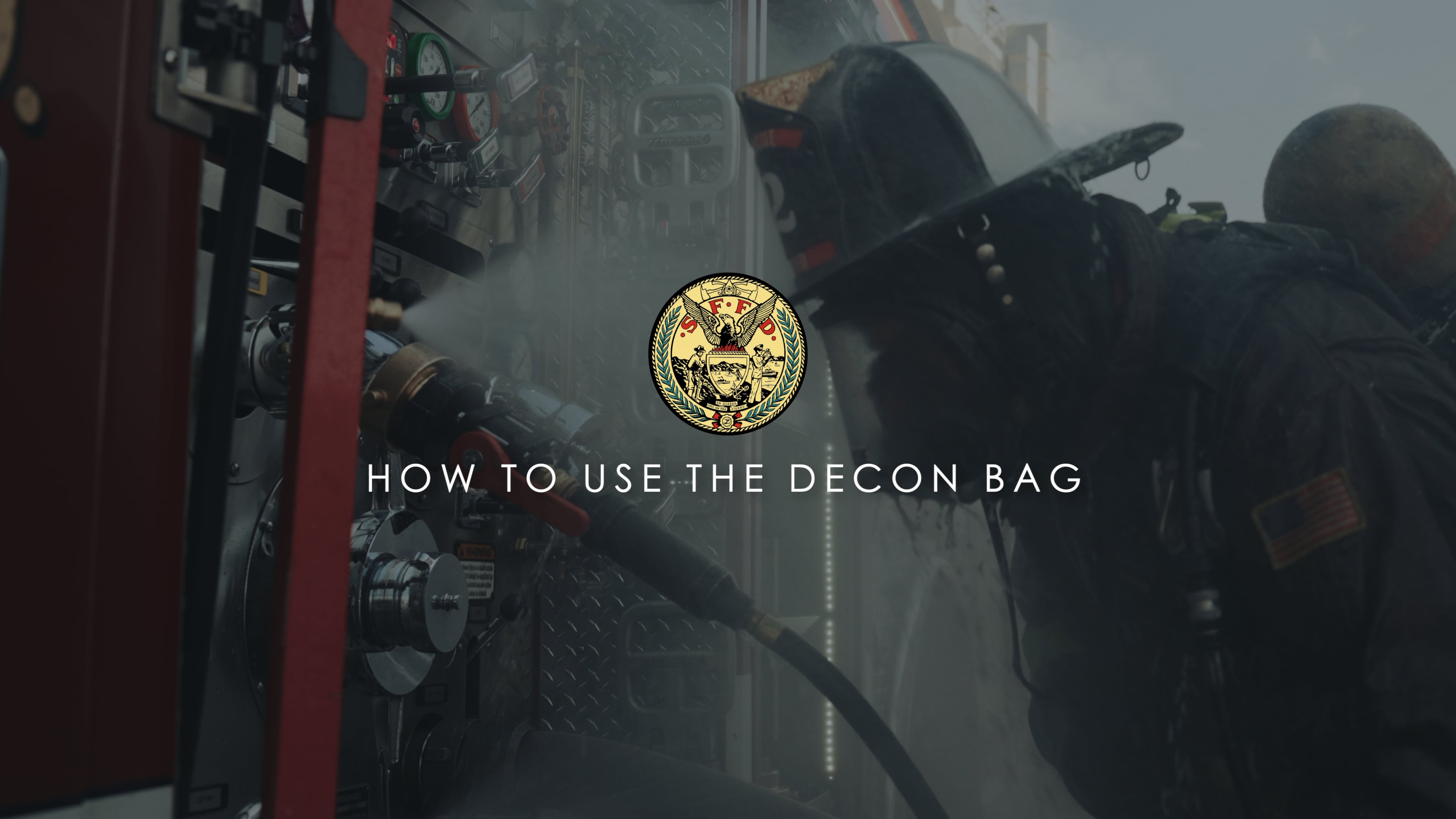 After-Fire Decon Bag | SFFD Health, Safety & Wellness